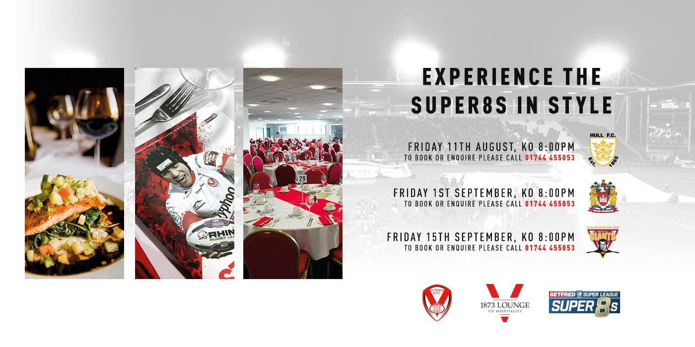 Super 8s Hospitality | St.Helens R.F.C.