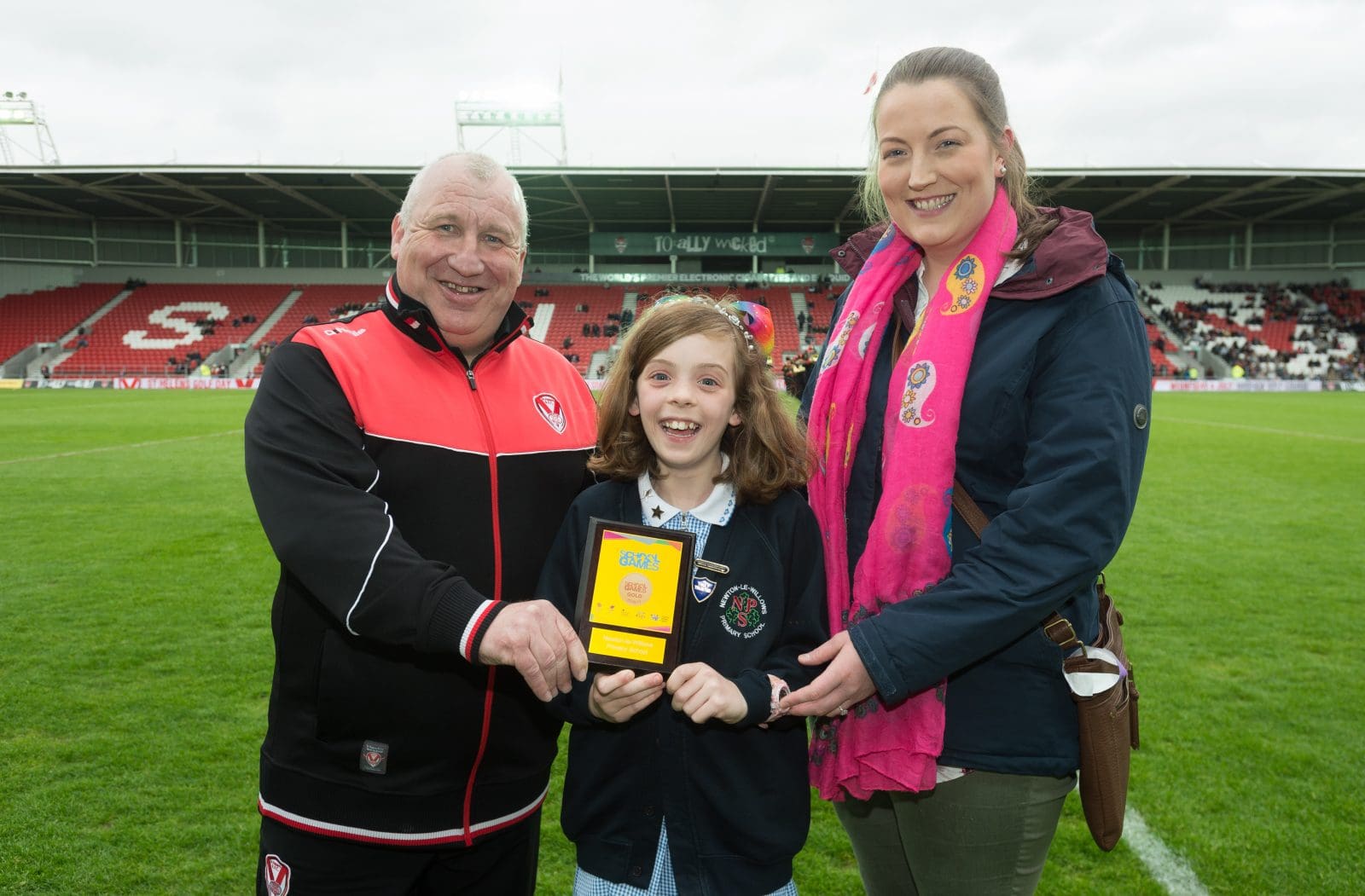 Gold Schools Games Mark | St.Helens R.F.C.