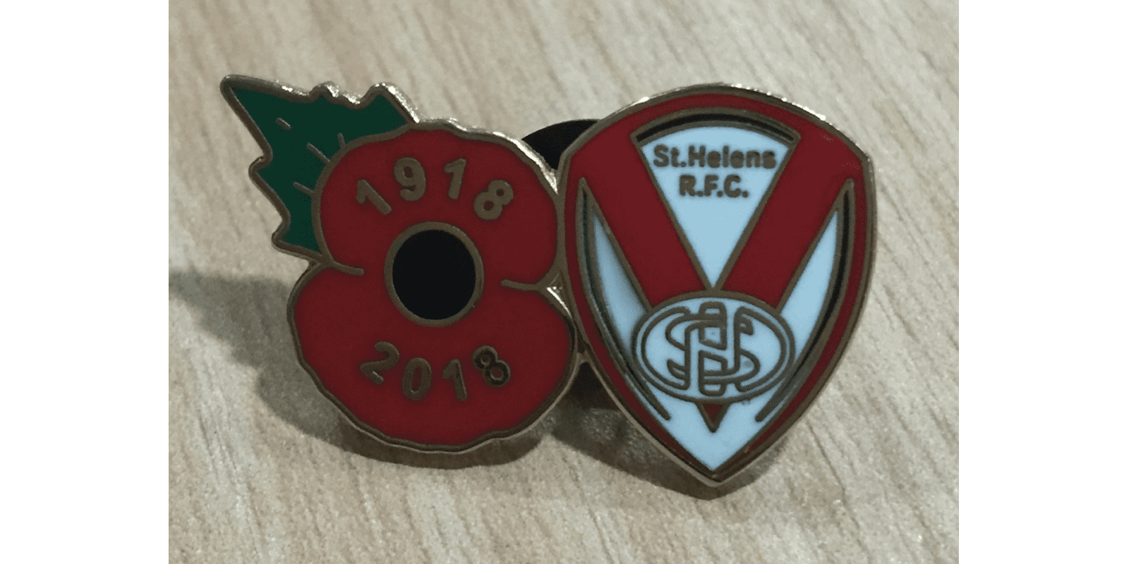 Poppy Pin Badges | St.Helens R.F.C.