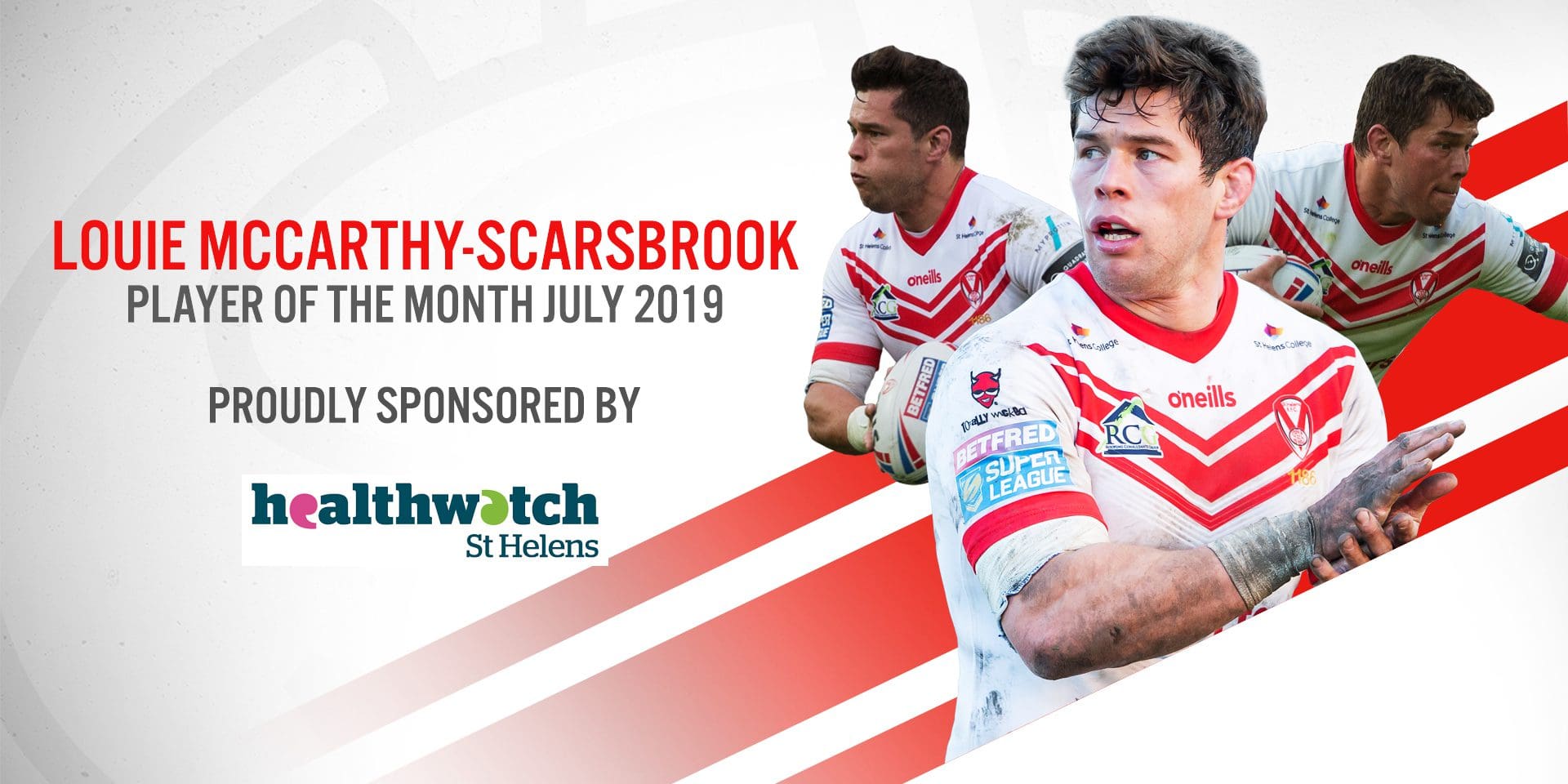 WATCH: LMS is July's Player of the Month | St.Helens R.F.C.