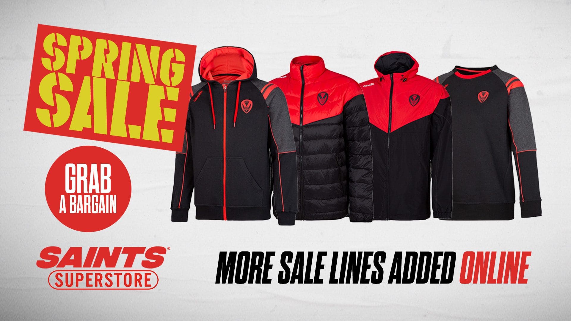 Saints Webstore Spring Sale now on! | St.Helens R.F.C.