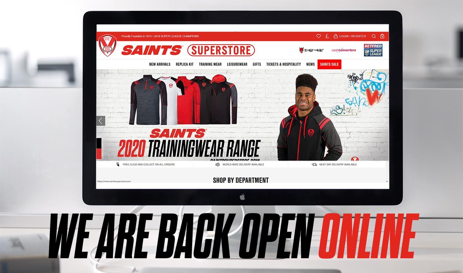 Saints Superstore Website back open ONLINE ONLY | St.Helens R.F.C.