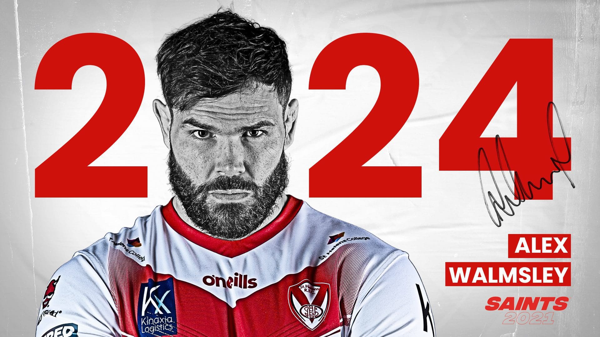 Walmsley signs long term contract extension | St.Helens R.F.C.
