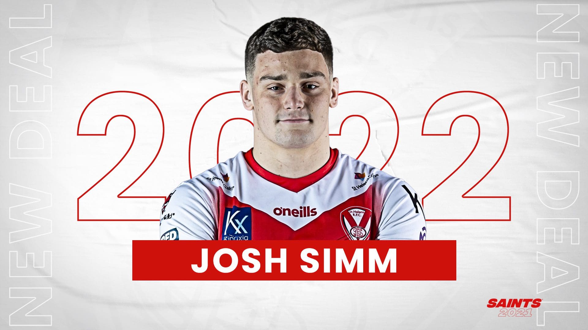 Josh Simm signs contract extension | St.Helens R.F.C.