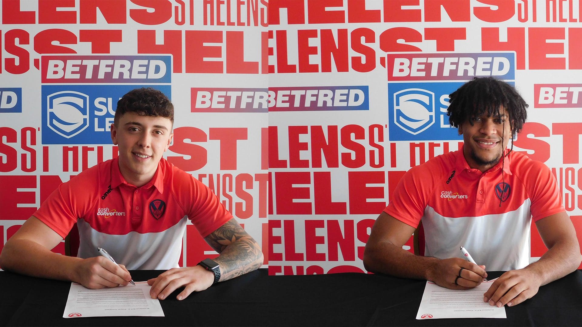 Pemberton and Sambou sign first team deals for 2022 | St.Helens R.F.C.