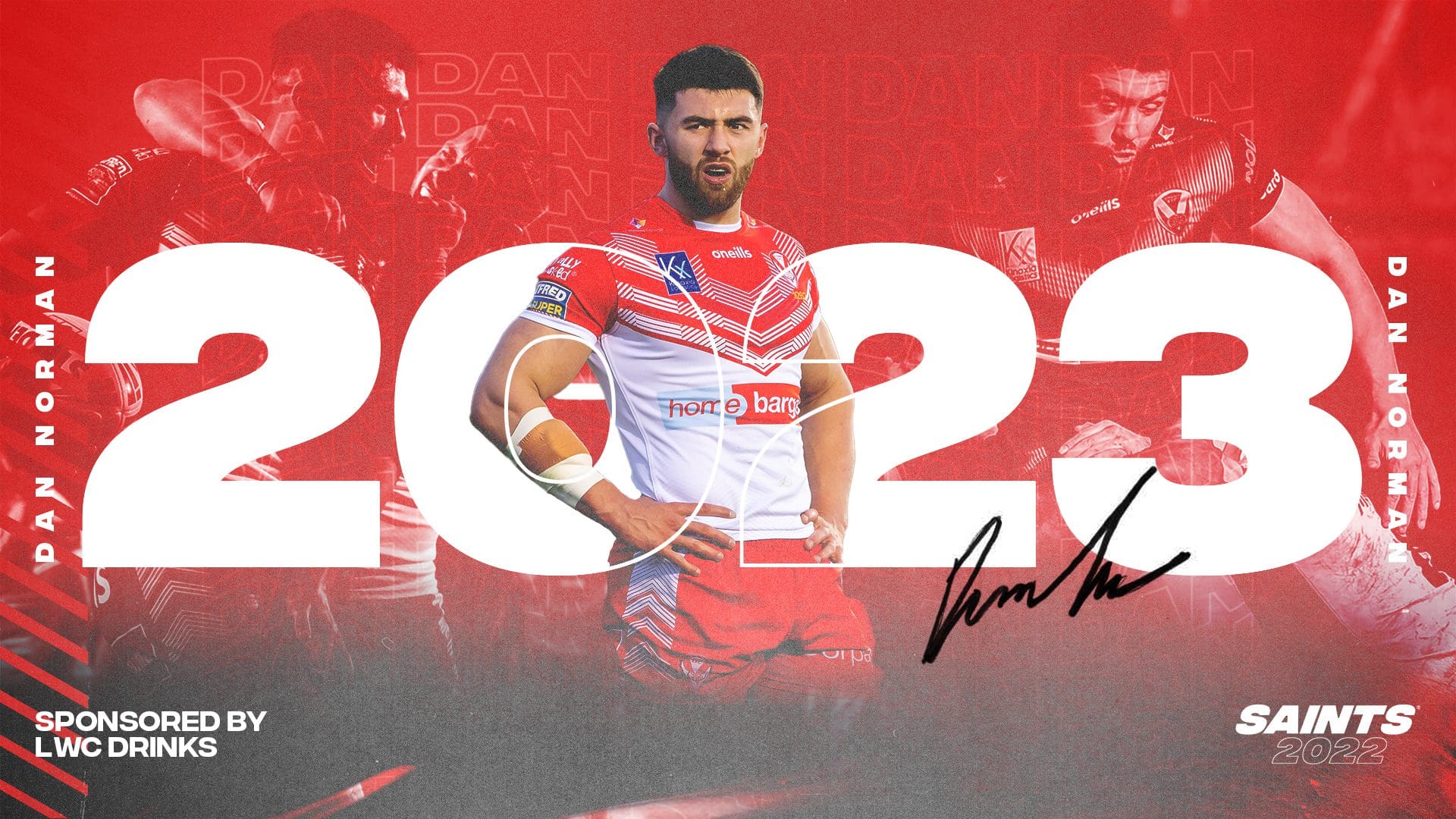 Dan Norman signs 12 month extension | St.Helens R.F.C.
