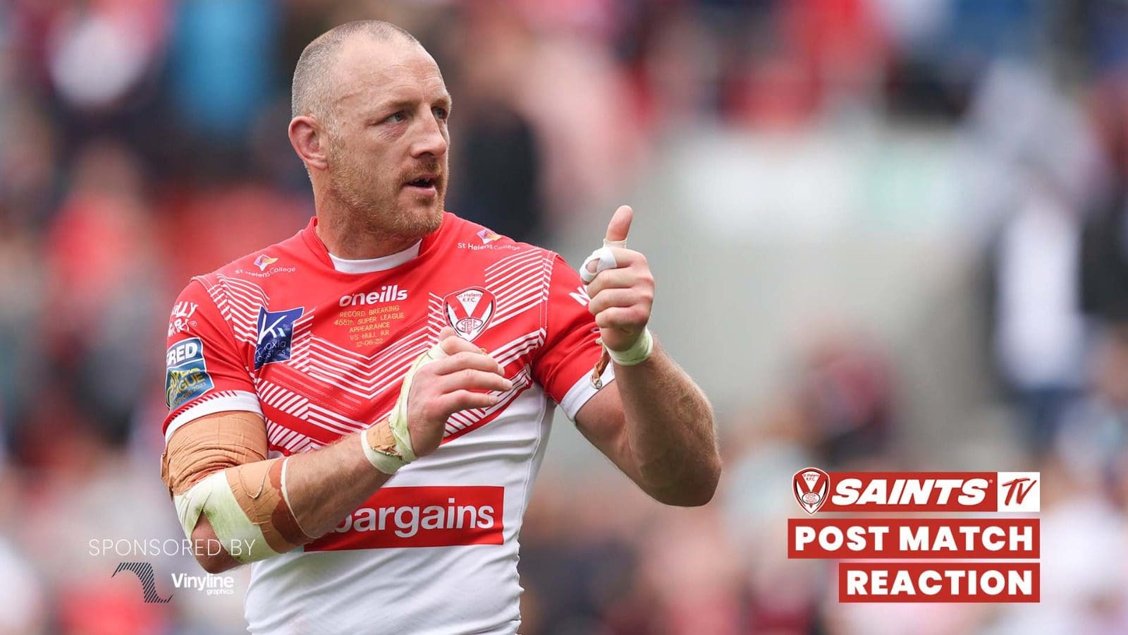 Saints TV: Roby on his special day | St.Helens R.F.C.