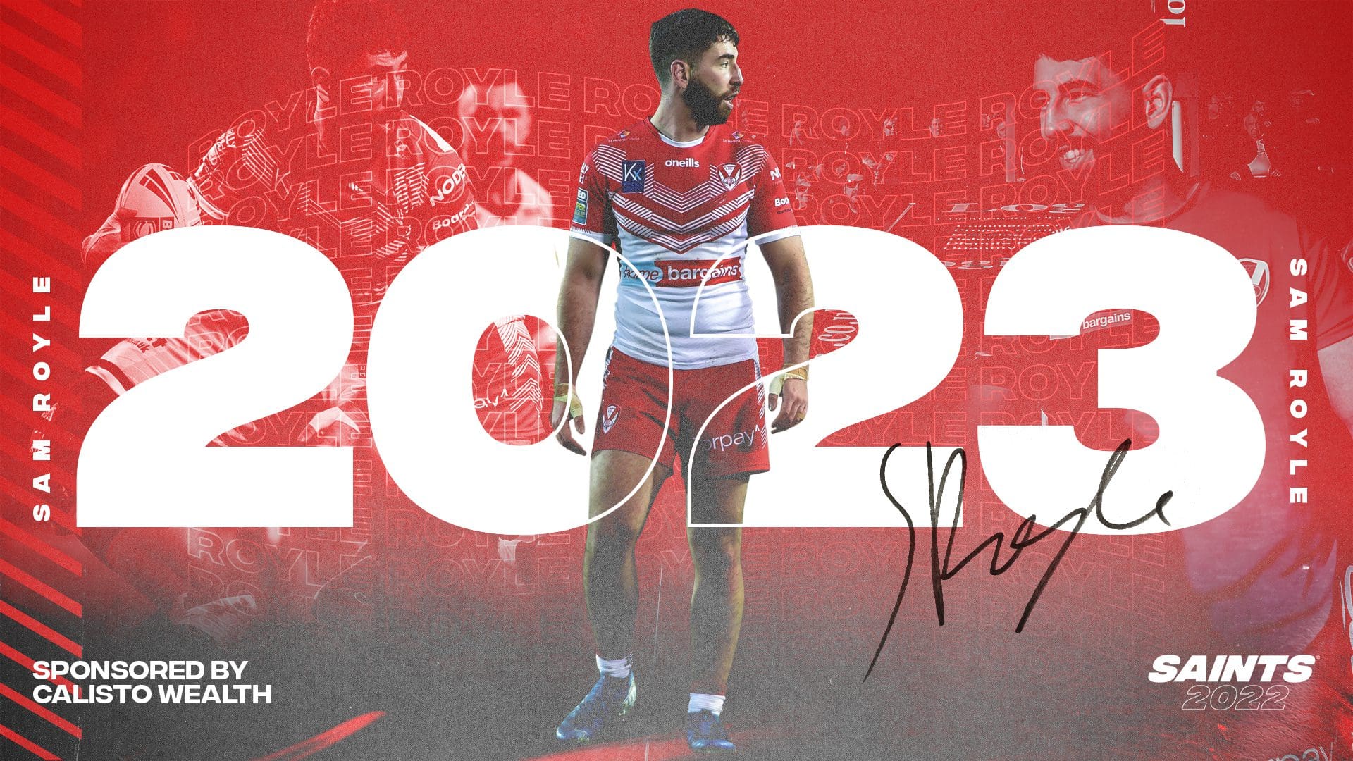 By 'Royle' Appointment: Sam Royle signs 12 month extension | St.Helens ...