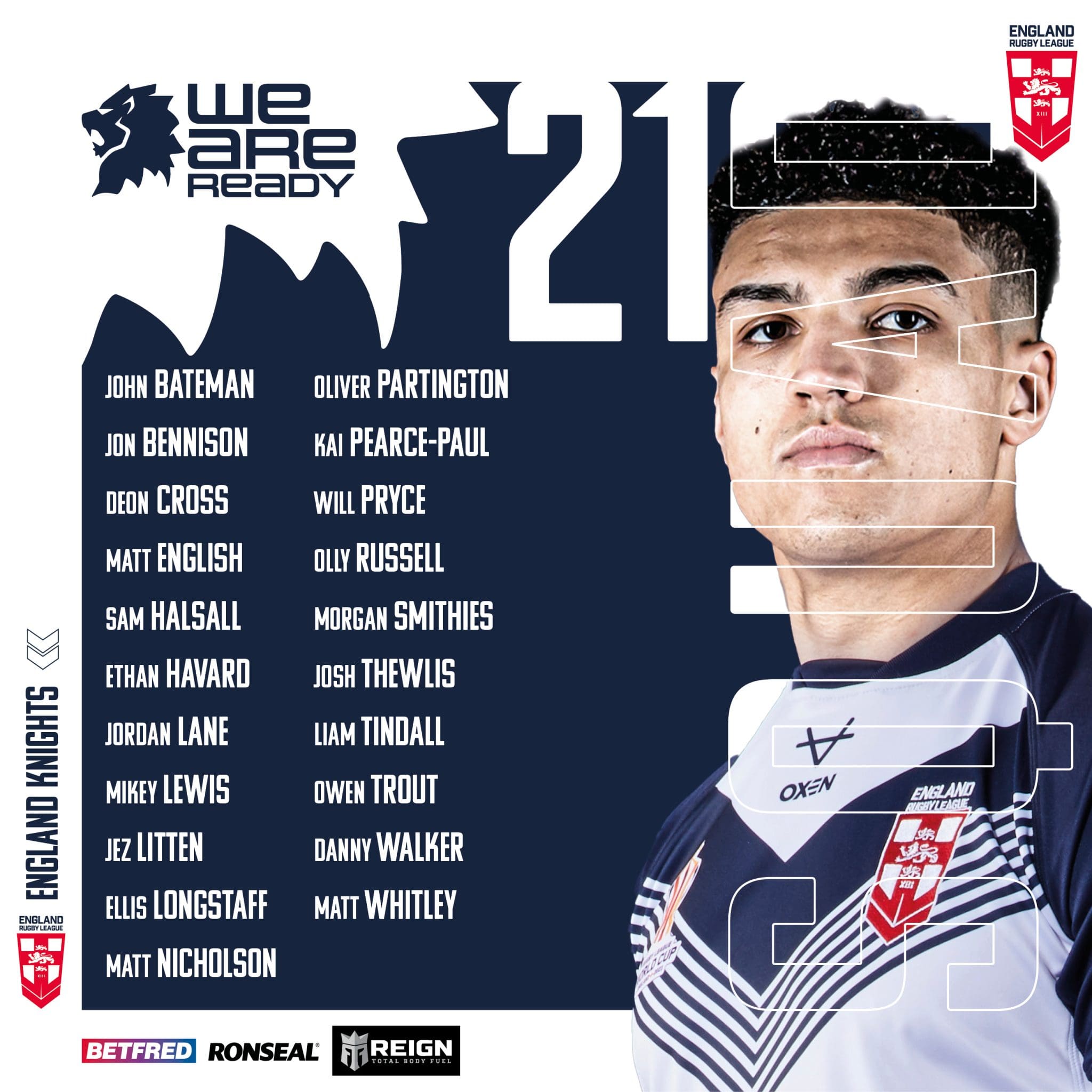 Bennison in England Knights Squad | St.Helens R.F.C.