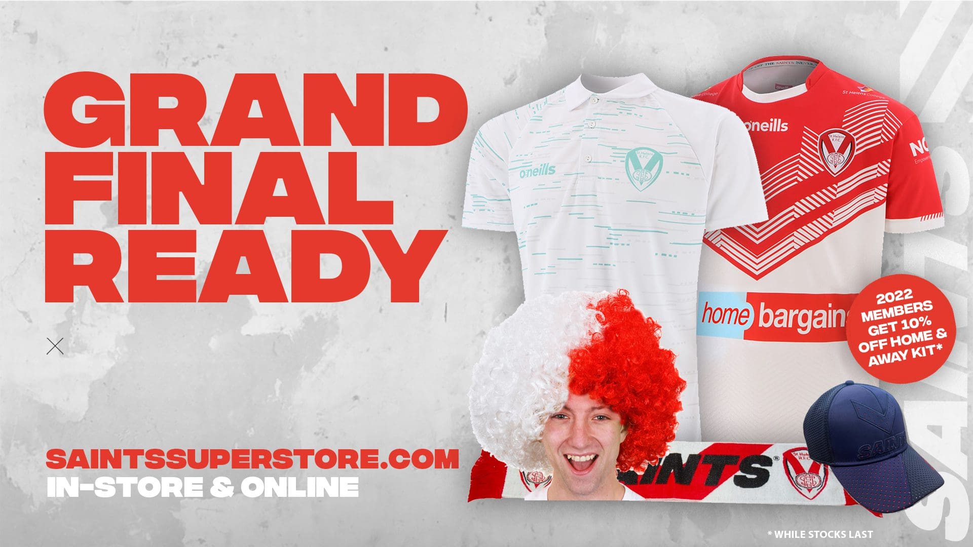 Kit Yourself Out For Old Trafford! | St.Helens R.F.C.