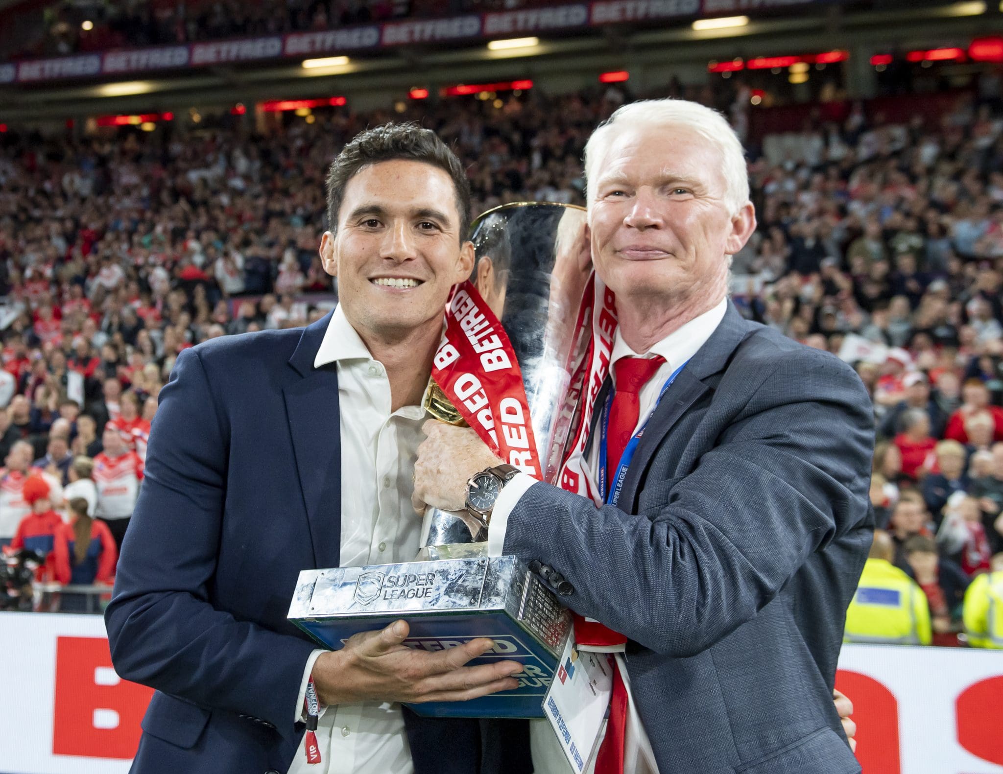 Saints Chairman Eamonn McManus talks RLWC on the BBC Sports Desk | St ...