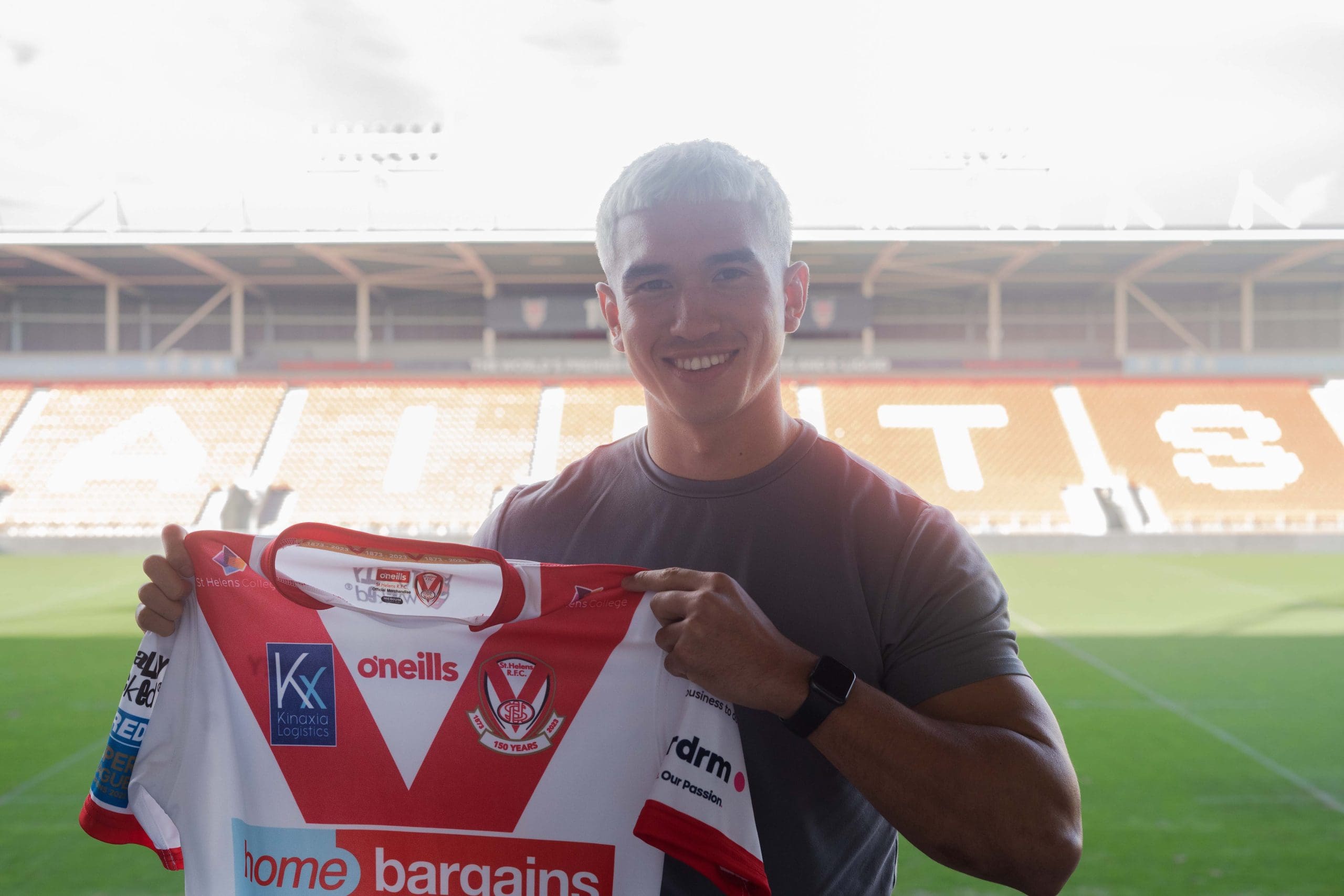 Saints TV: Hear from our newest recruit Tee Ritson | St.Helens R.F.C.