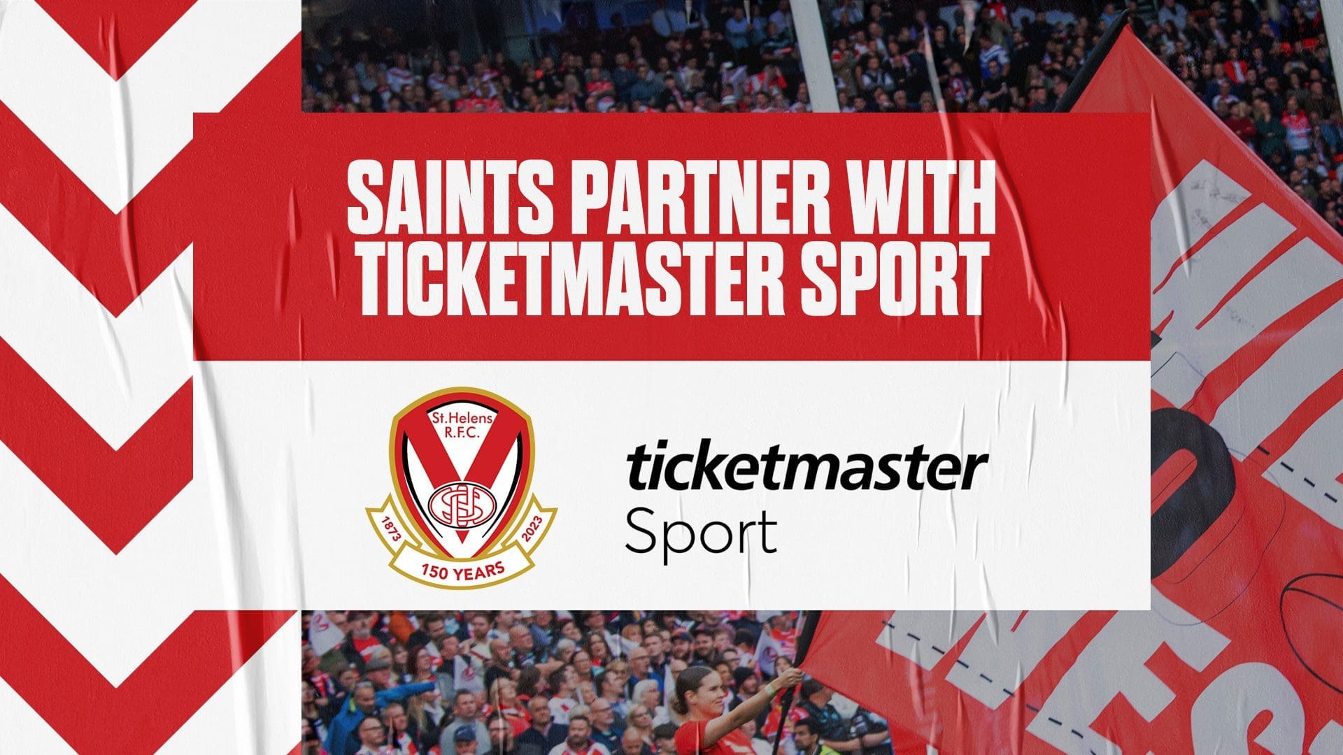 Saints partner with Ticketmaster Sport | St.Helens R.F.C.