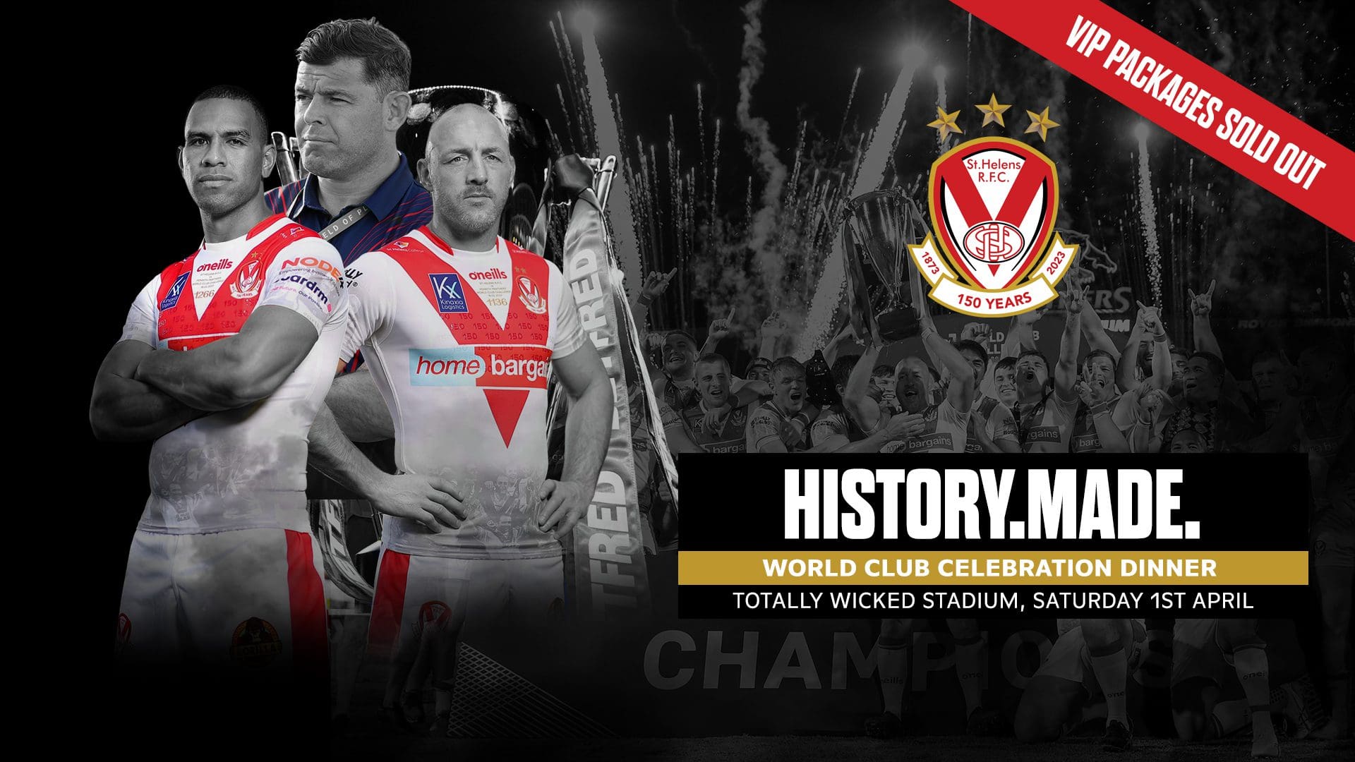 VIP Packages for the History.Made. Celebration Dinner Now Sold Out | St ...
