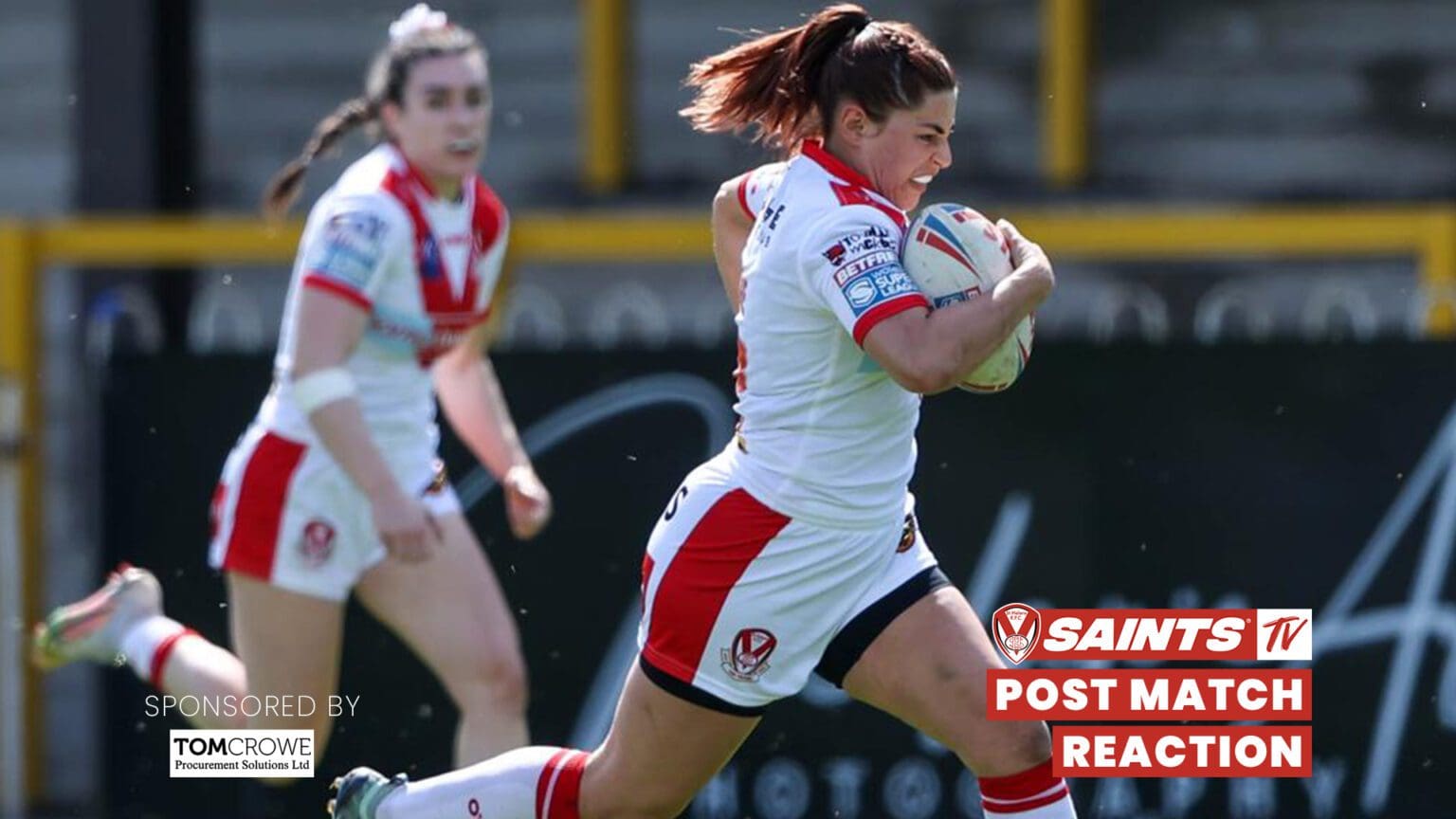 Saints TV: Emily Rudge on First Ever Win at The Mend-A-Hose Jungle | St ...