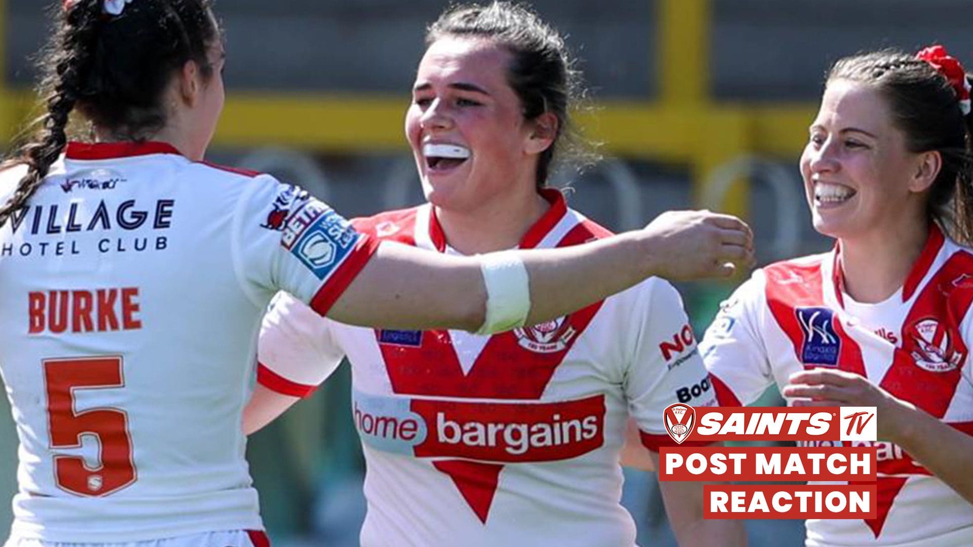 Saints TV: Hannah Roberts on her Debut in the Saints v Castleford ...