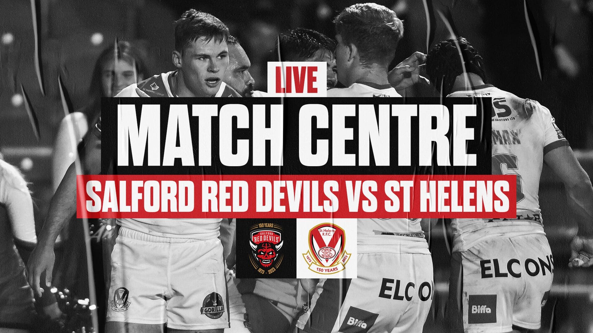 Live Match Centre: Salford Red Devils vs St Helens | St.Helens R.F.C.