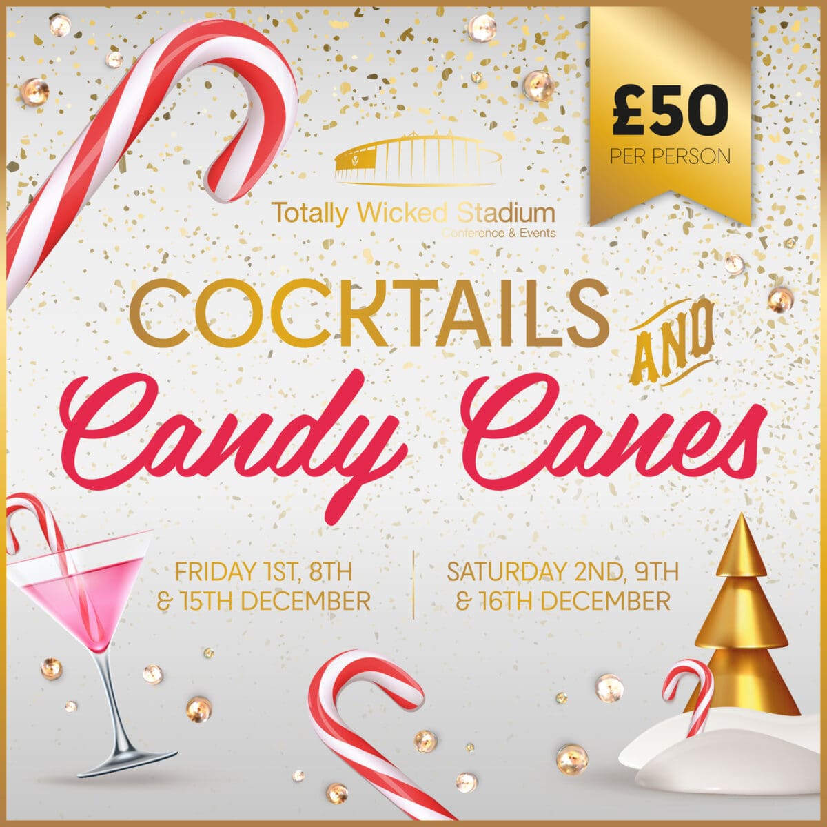 Christmas Party Nights at the Totally Wicked Stadium are back! | St ...
