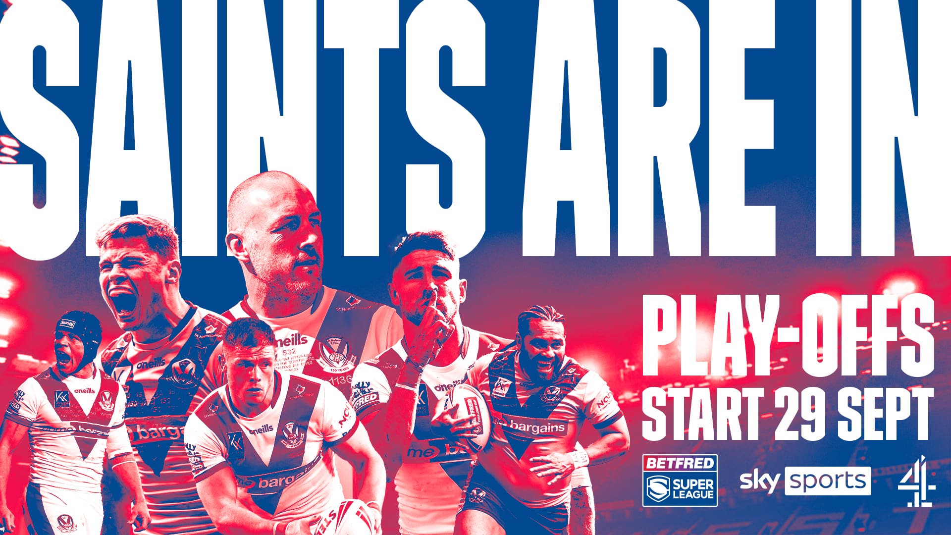 Saints confirmed in the play-offs | St.Helens R.F.C.