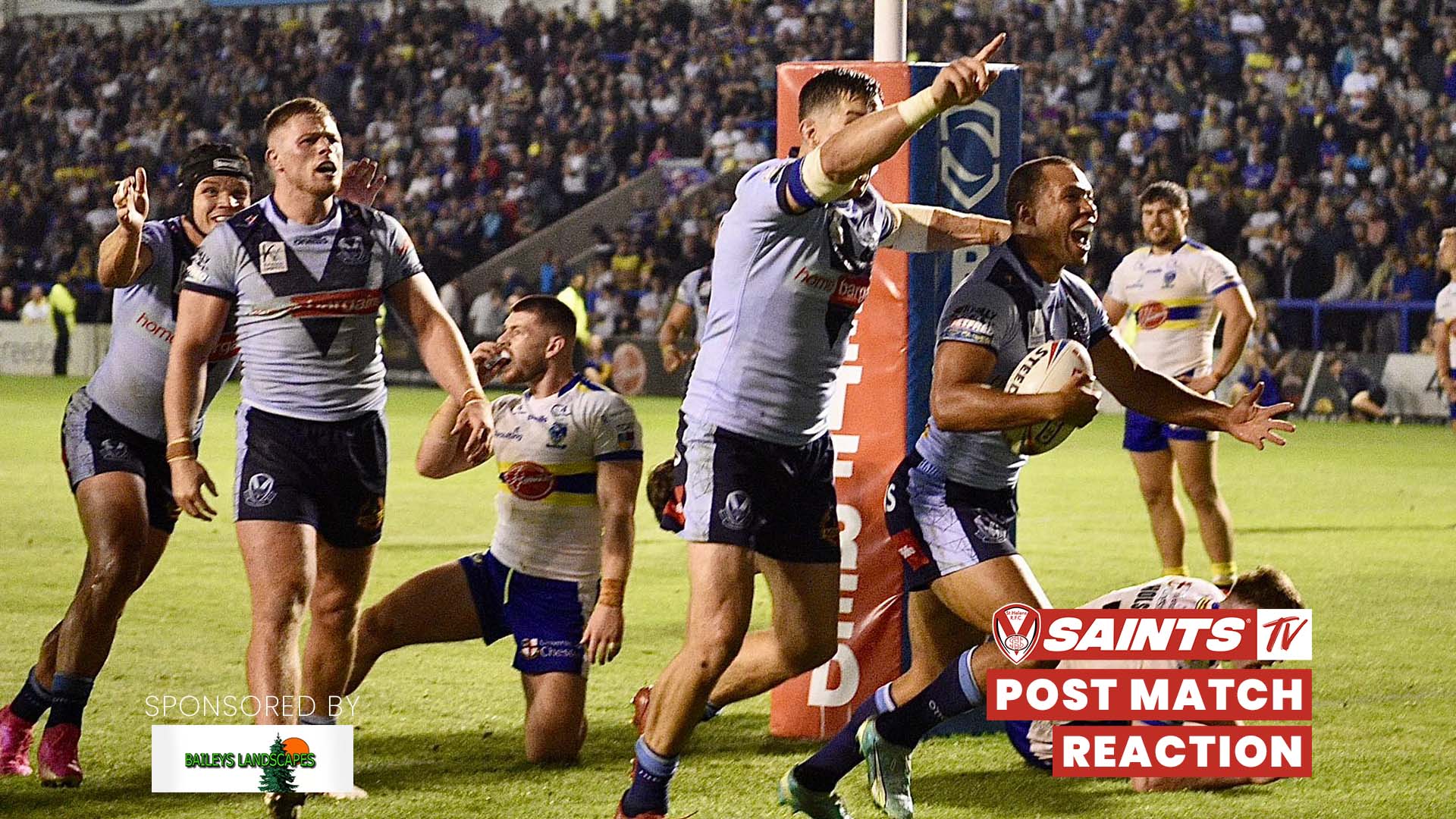 Saints TV: Match winner Moses Mbye on Warrington victory | St.Helens R.F.C.