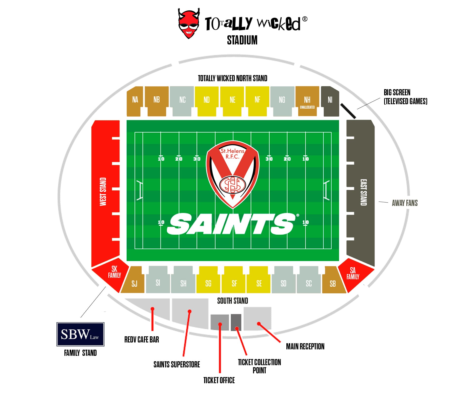Saints & SBW Law Membership Competition | St.Helens R.F.C.