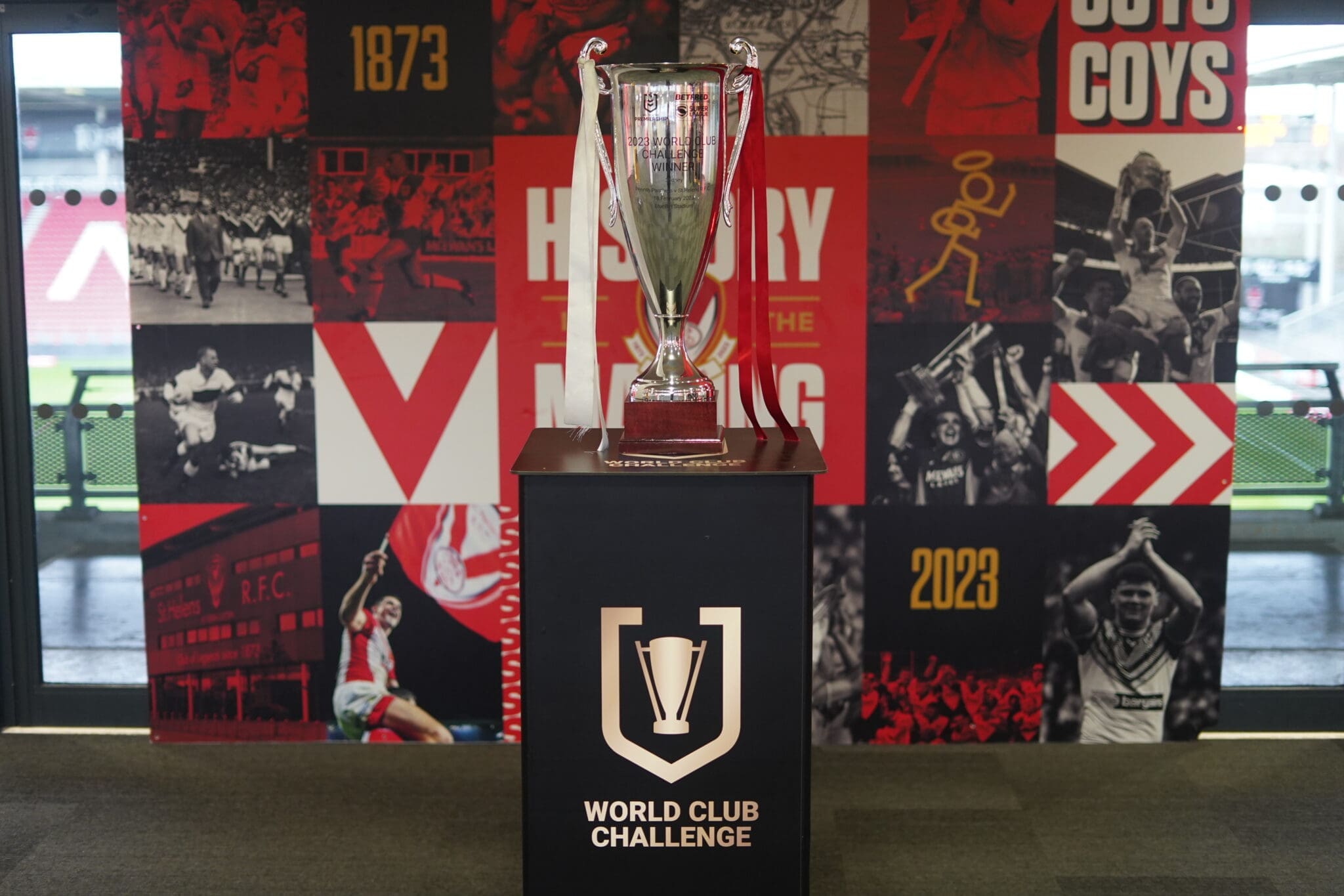 2023 Trophies to be displayed at Saints Superstore | St.Helens R.F.C.