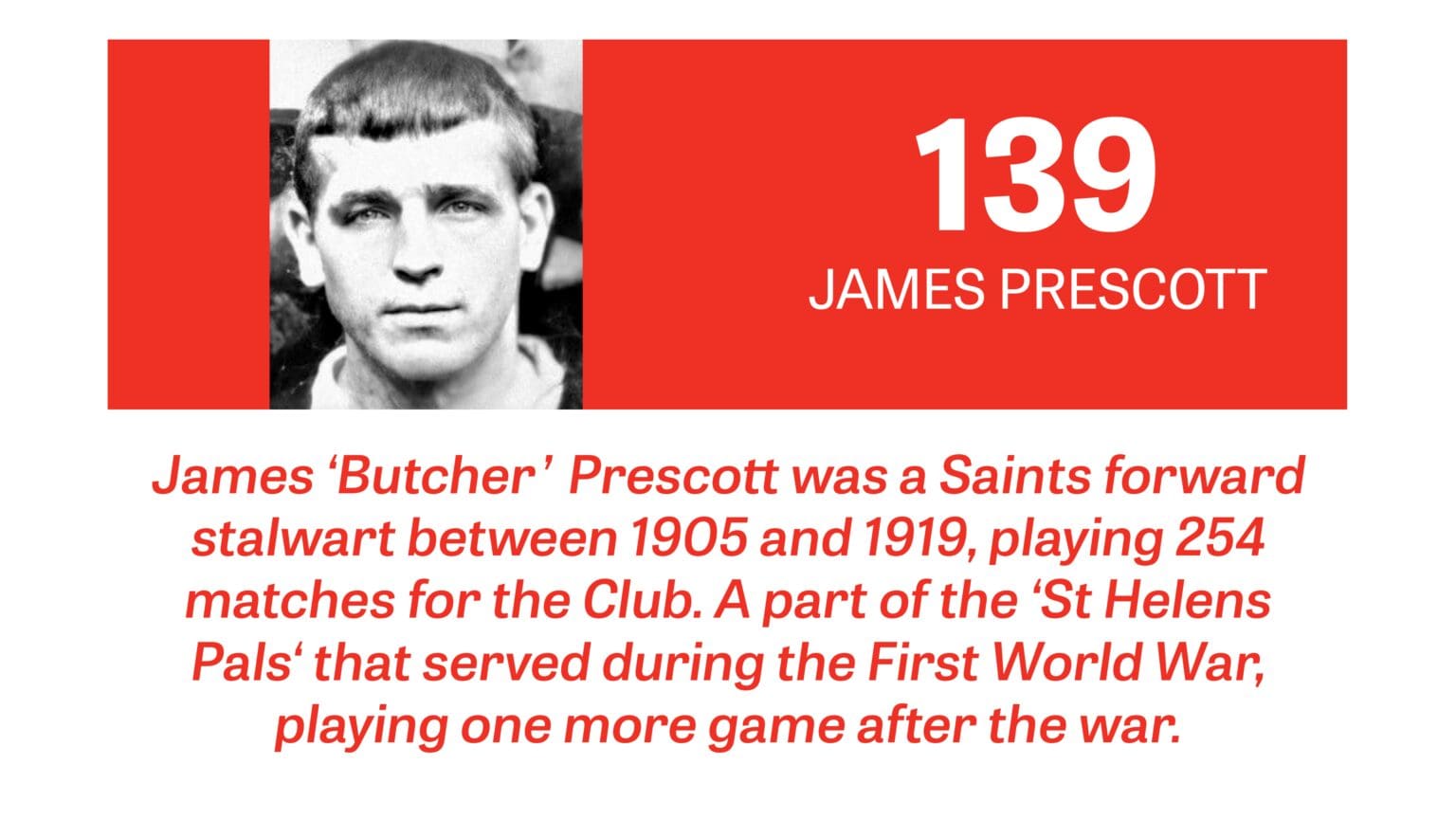 Saints 150: Heritage Numbers | St.Helens R.F.C.