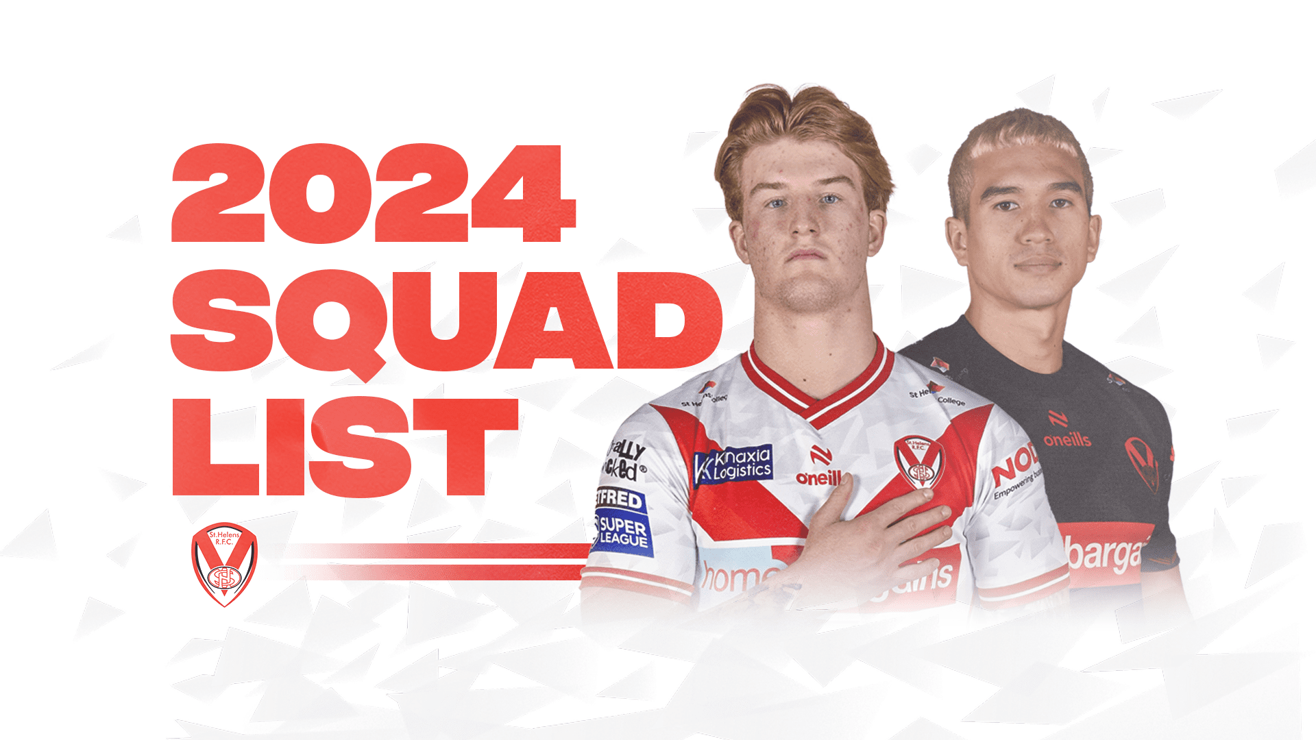 Saints 2024 Squad Numbers Revealed | St.Helens R.F.C.