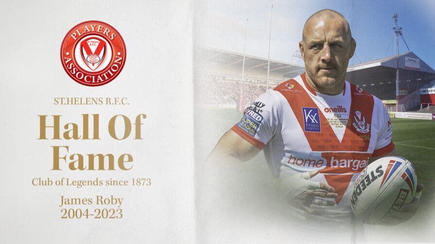 James Roby inducted into Saints Hall of Fame | St.Helens R.F.C.