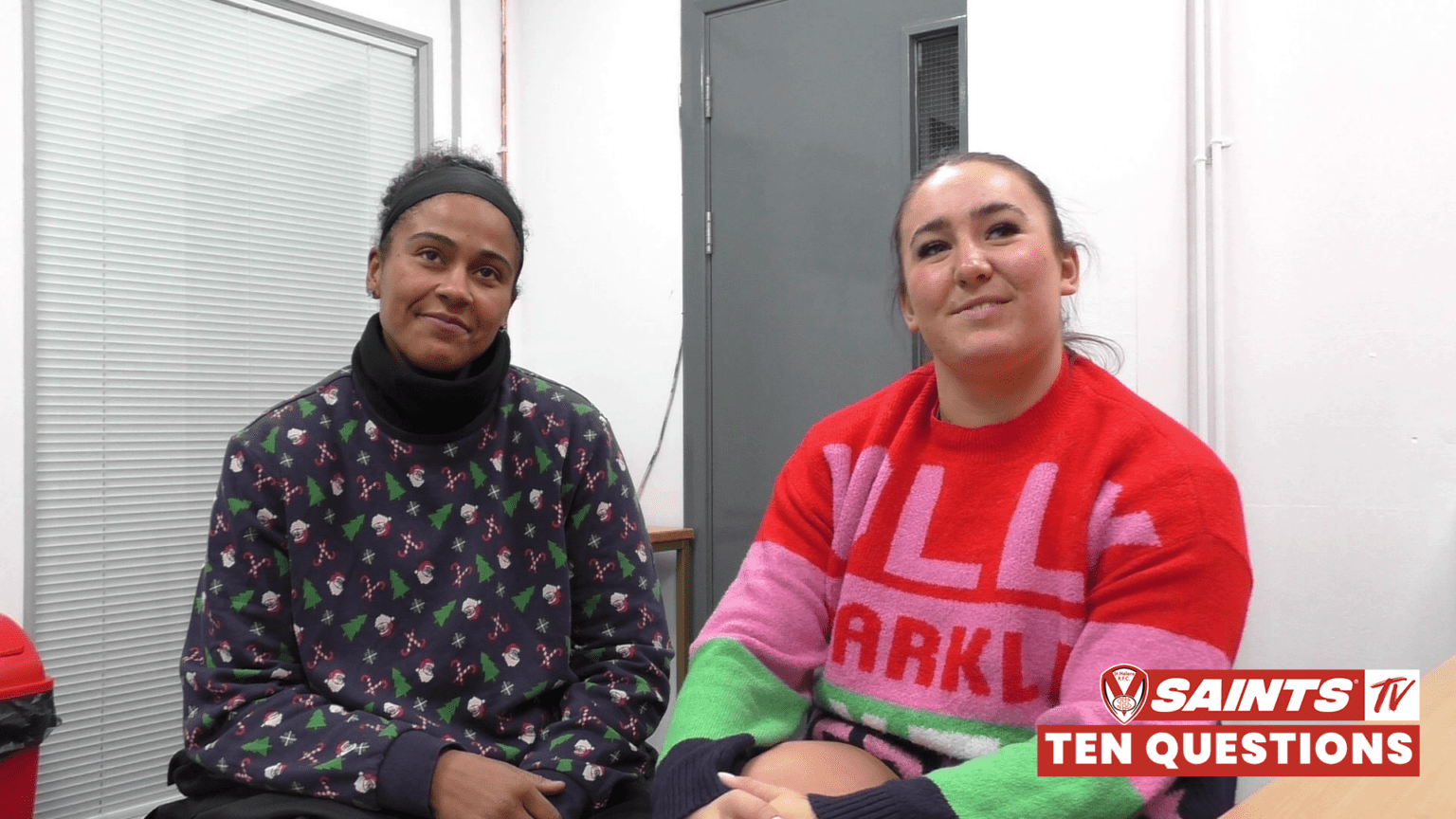 Saints TV: Ten Questions with Chantelle Crowl and Darcy Stott | St ...