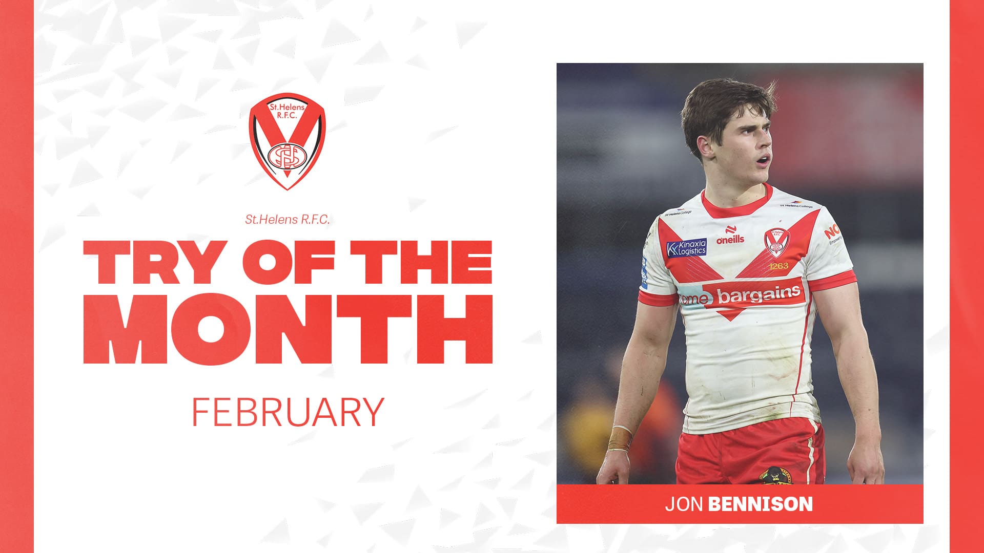 Jon Bennison wins our first Try of the Month award for 2024! | St ...