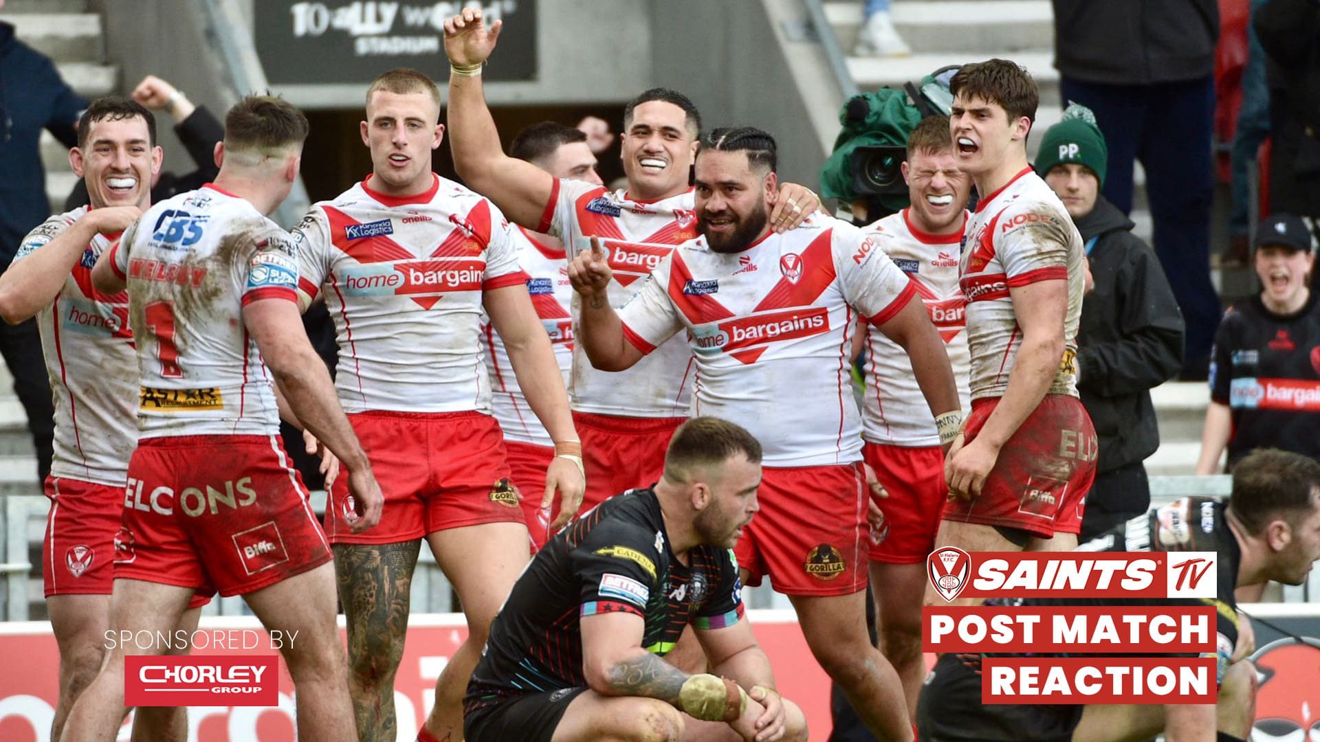 Saints TV: Konrad Hurrell on his 100th career try in Good Friday win ...