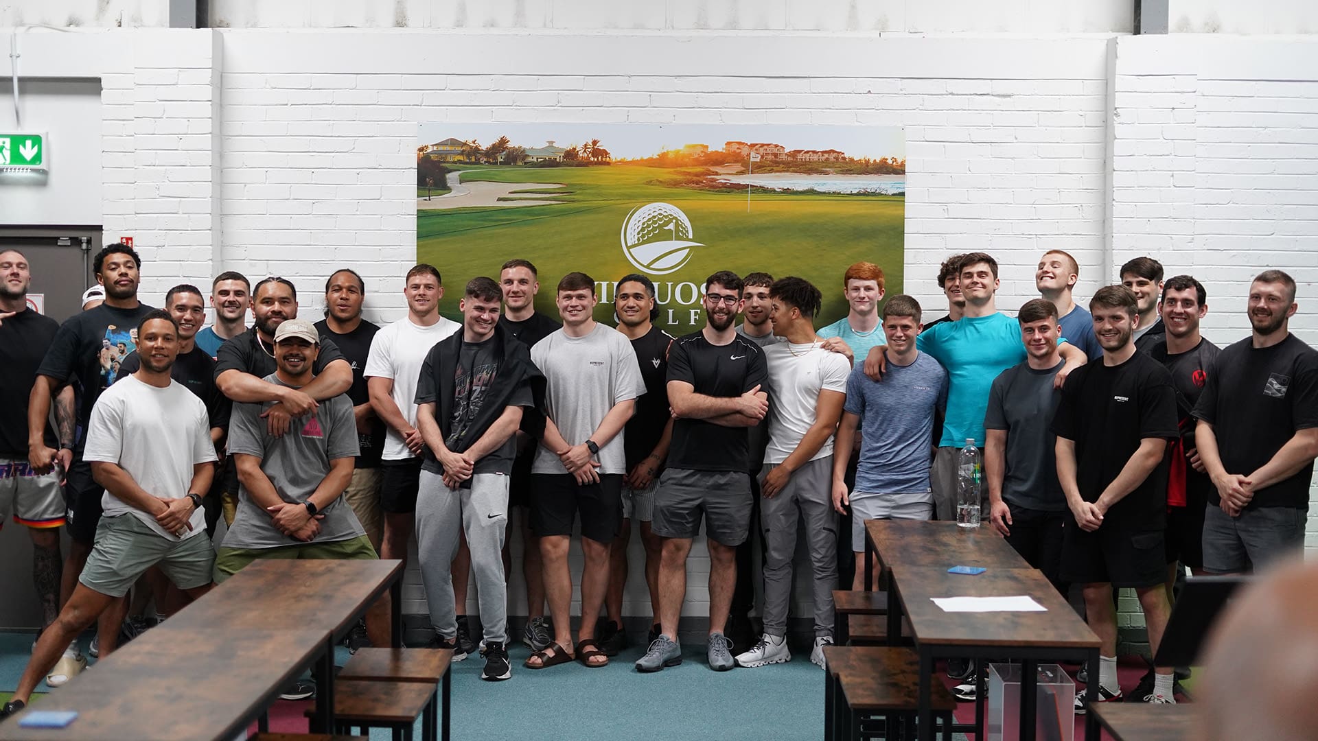 Saints TV: Team building session at Virtuoso Golf | St.Helens R.F.C.