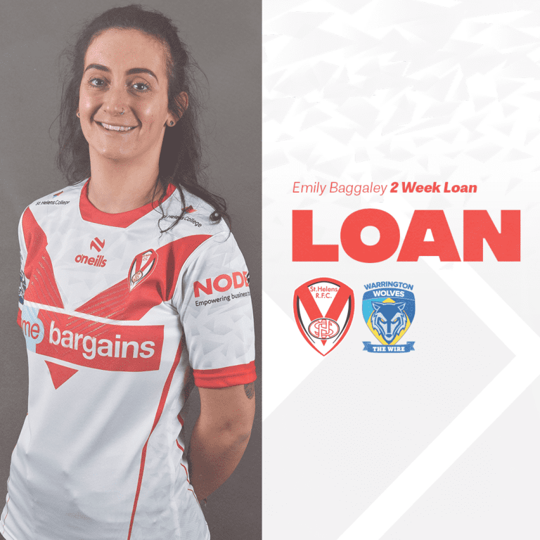 Baggaley re-joins Warrington on loan | St.Helens R.F.C.