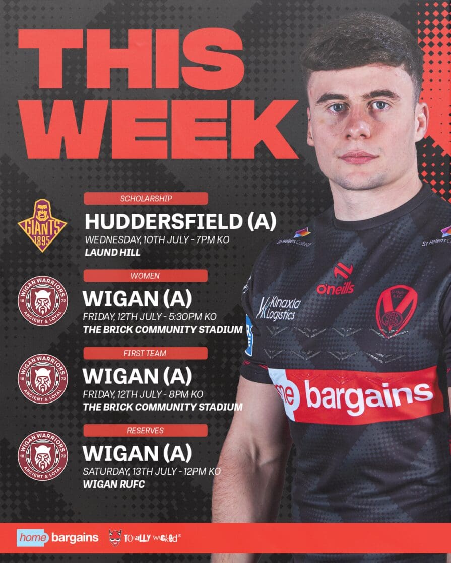 This week for the Saints | St.Helens R.F.C.