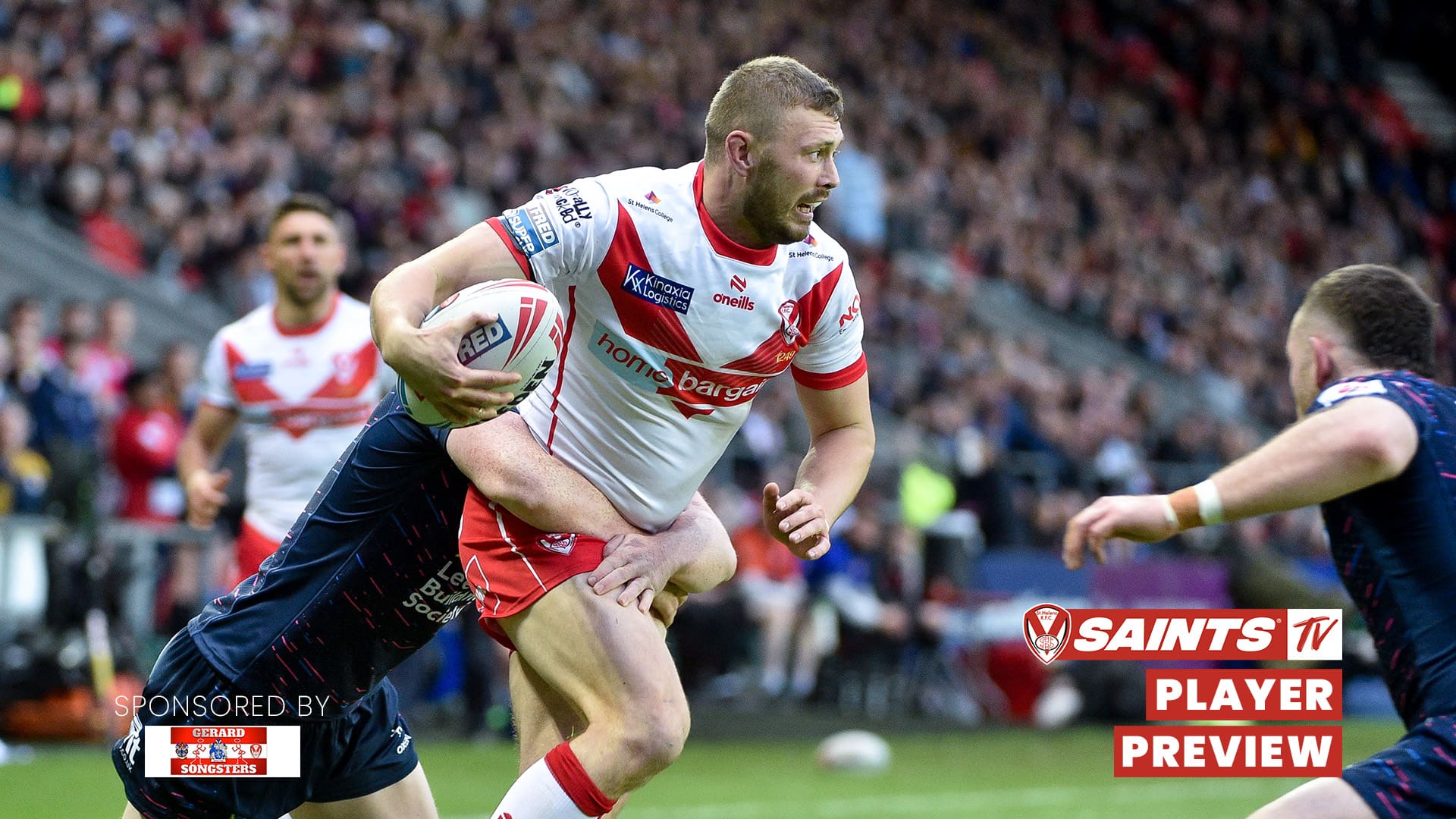 Saints TV: Joe Batchelor happy to be back in the side ahead of Salford ...