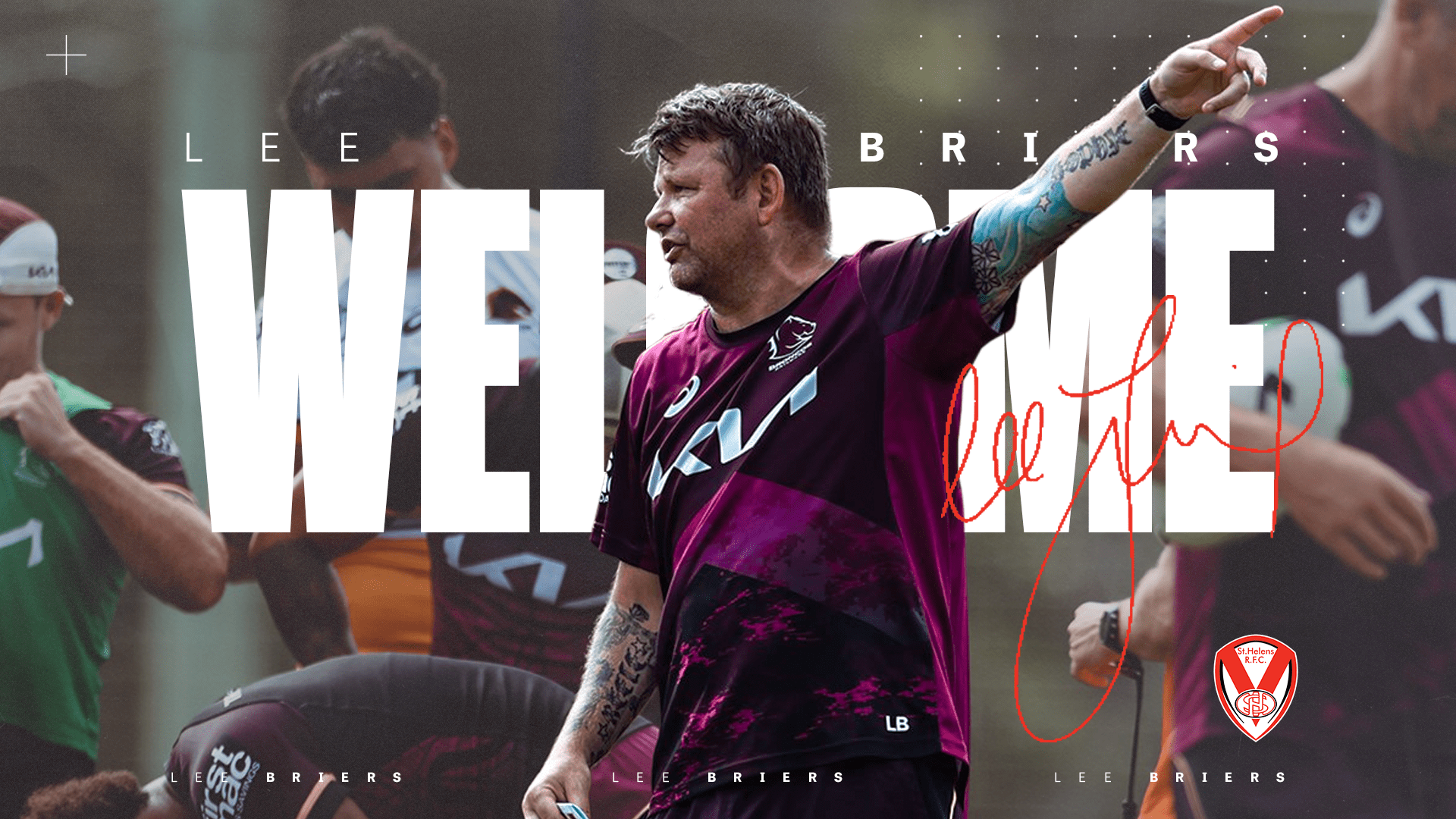 Saints welcome home Lee Briers as Assistant Coach | St.Helens R.F.C.
