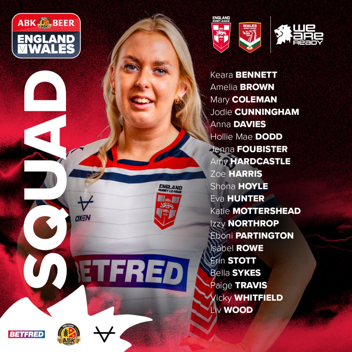 Six Saints Women in England squad to face Wales | St.Helens R.F.C.