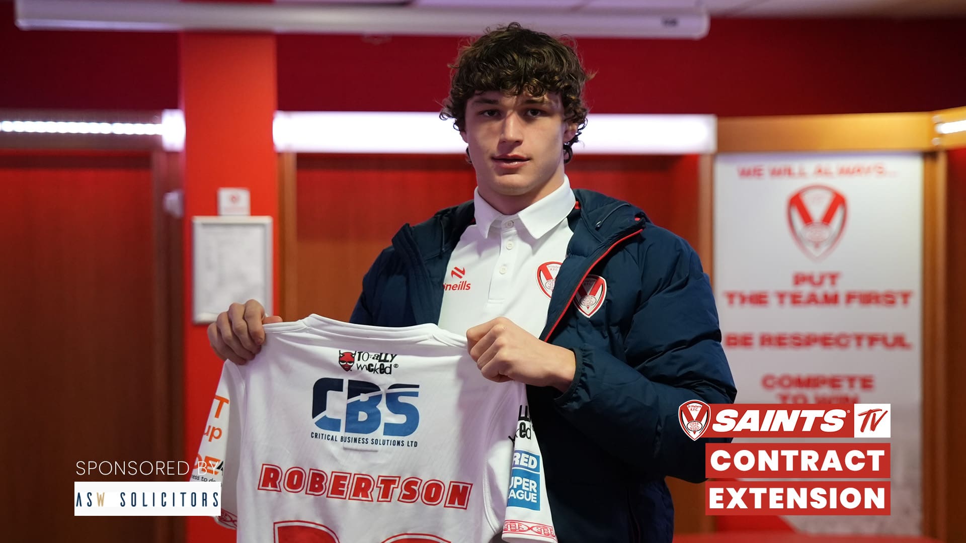 Saints TV: Robertson talks Saints 2028 contract | St.Helens R.F.C.