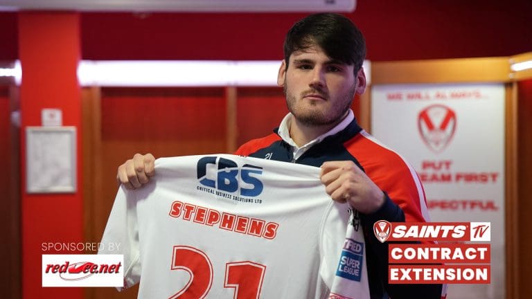 Saints TV: Stephens talks 2028 contract | St.Helens R.F.C.