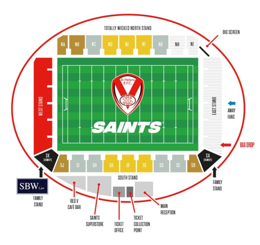 Match Days at the Totally Wicked Stadium | St.Helens R.F.C.
