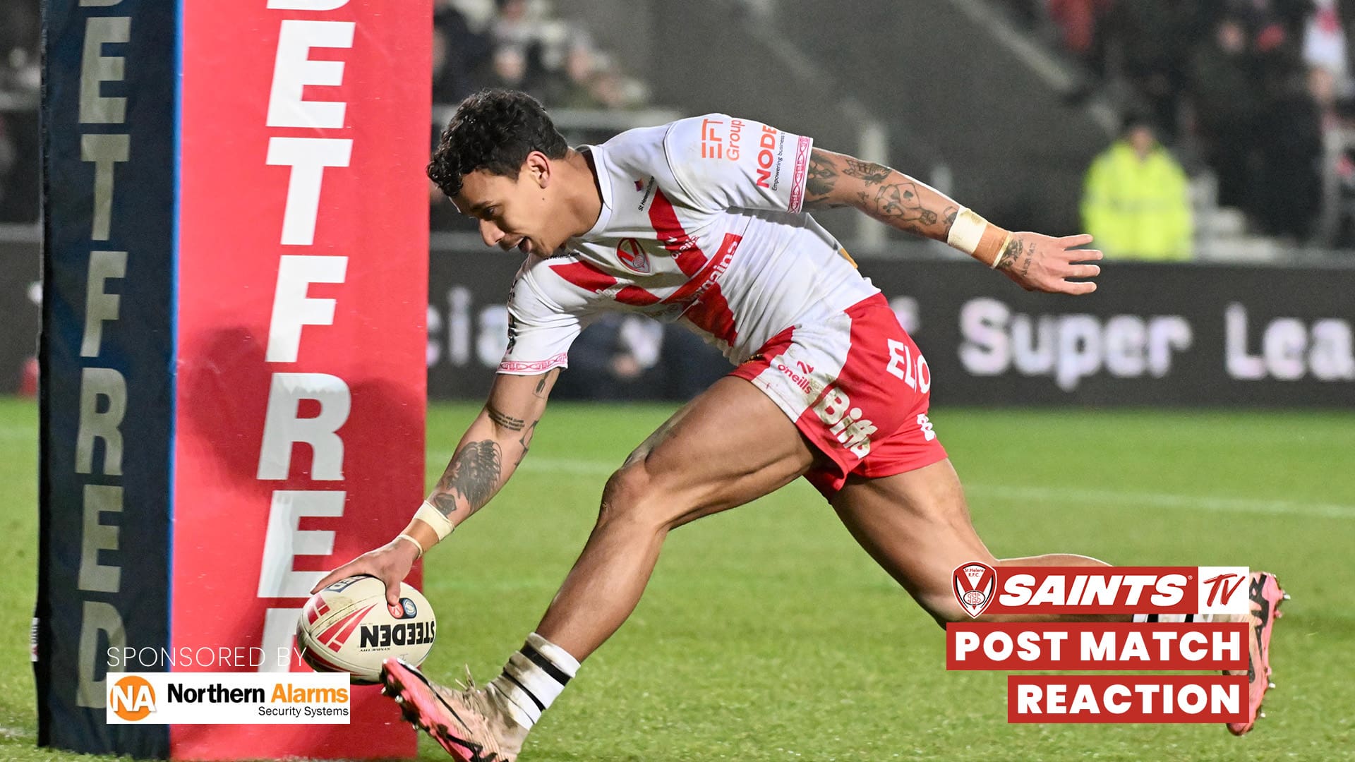 Saints TV: Sailor on spectacular Super League debut | St.Helens R.F.C.