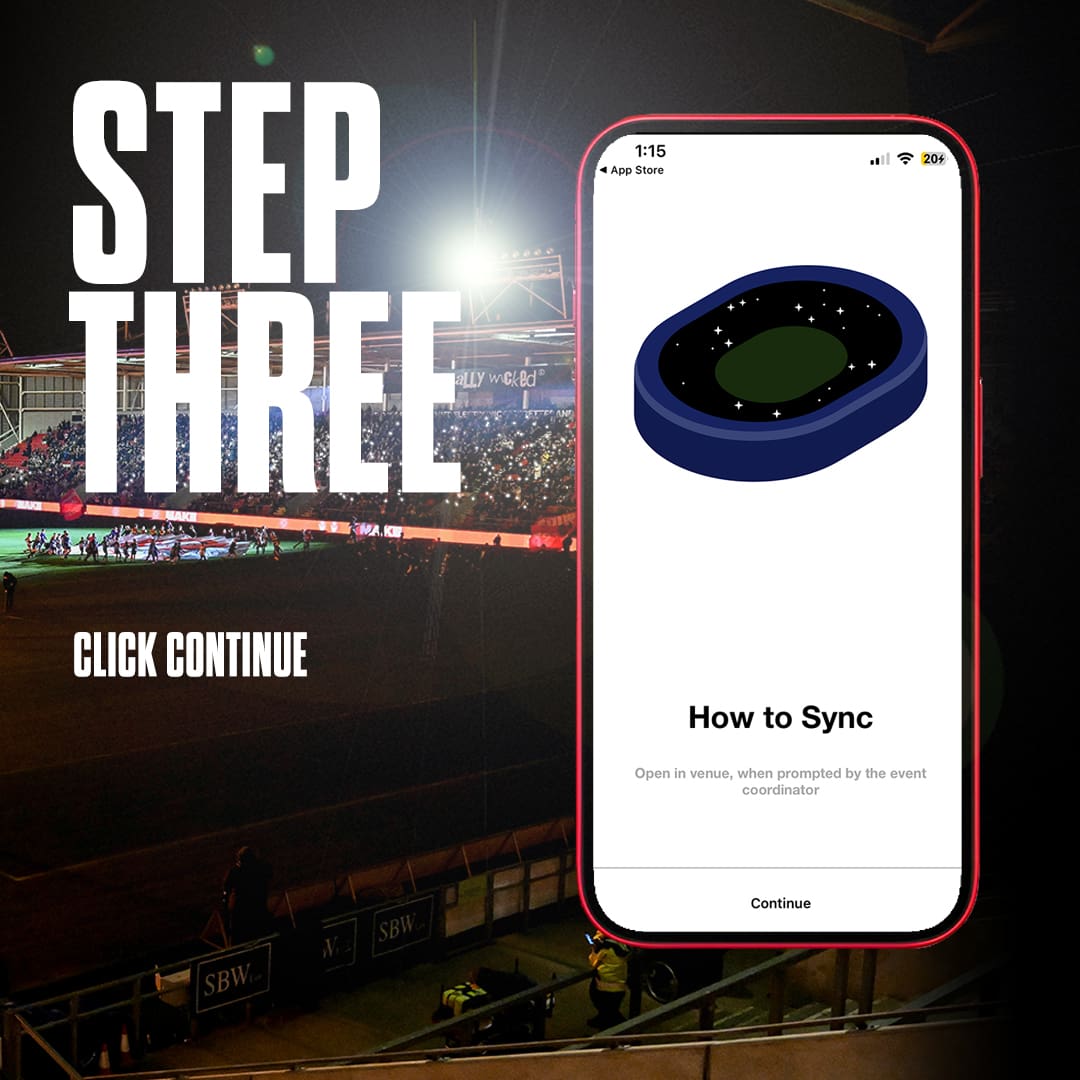 How To Guide - Phone Light Show | St.Helens R.F.C.