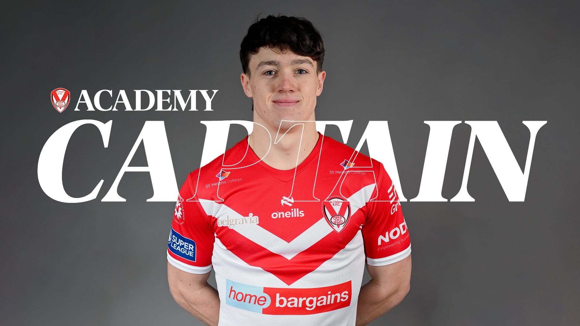 Tom Humphreys named Saints Academy Captain for 2025 | St.Helens R.F.C.