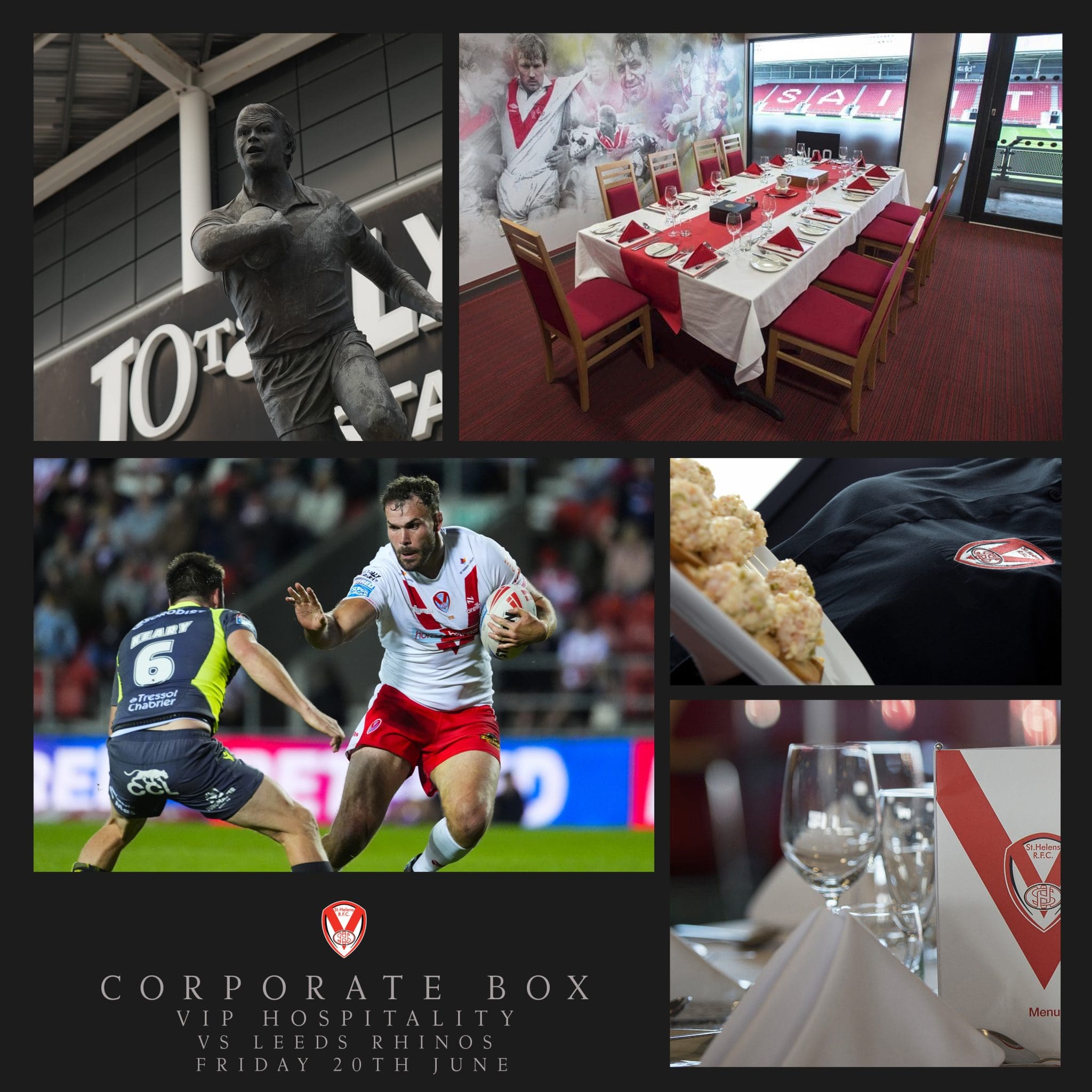 Exclusive Corporate Box Package Available for Leeds Rhinos | St.Helens ...