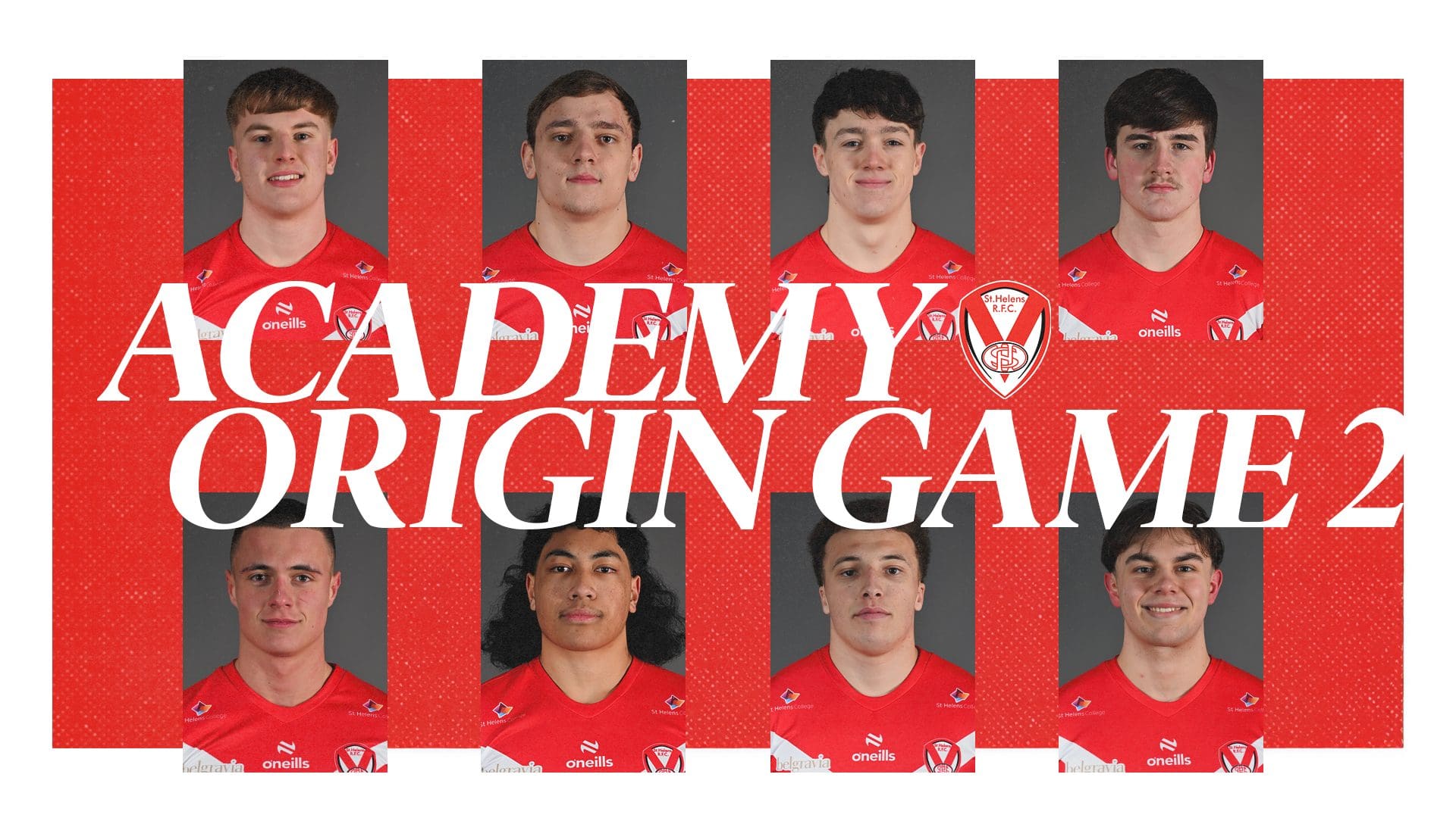 Eight Saints selected for second Academy Origin clash | St.Helens R.F.C.