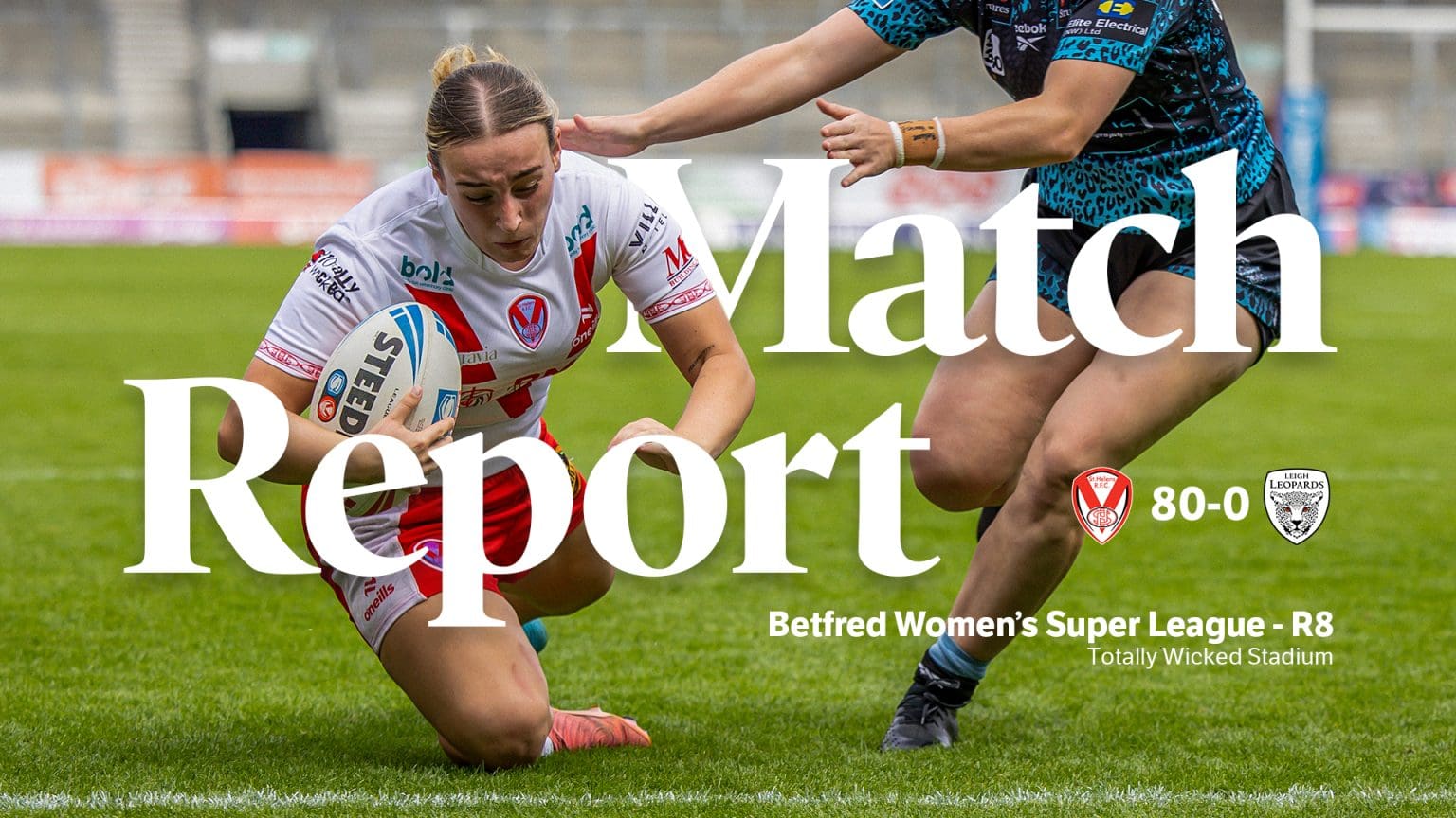 Saints Women too strong in first ever meeting with Leigh | St.Helens R.F.C.