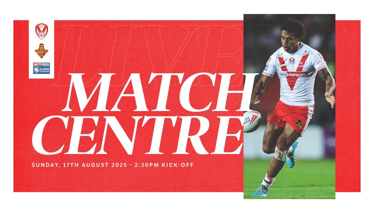 Live | Match Centre: Saints vs Giants | St.Helens R.F.C.