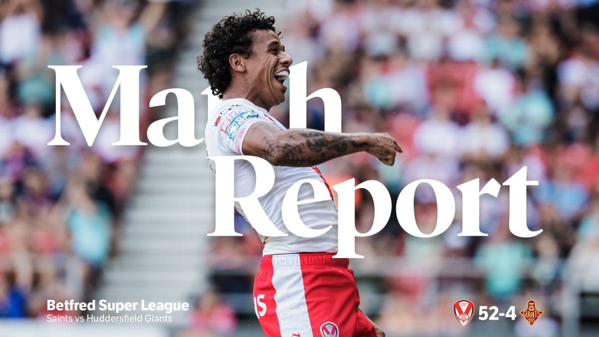 Saints secure big victory over the Giants | St.Helens R.F.C.