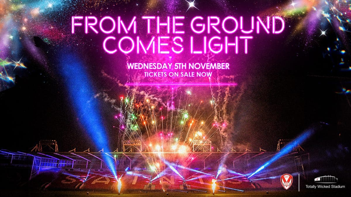 FROM THE GROUND COMES LIGHT NOW ON SALE! | St.Helens R.F.C.